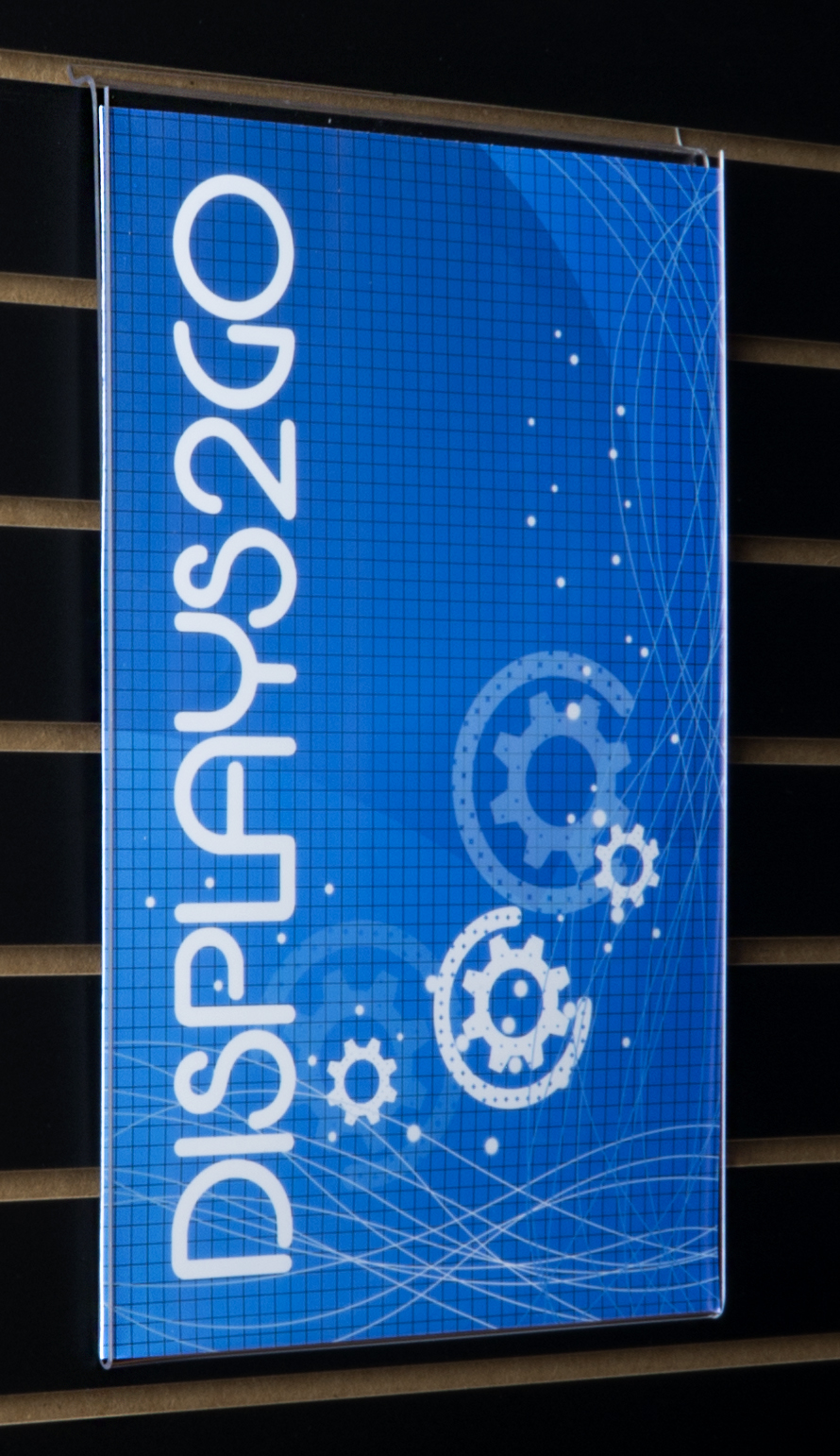 Slatwall Sign Holder | For 11" x 17" Graphics | Displays2Go