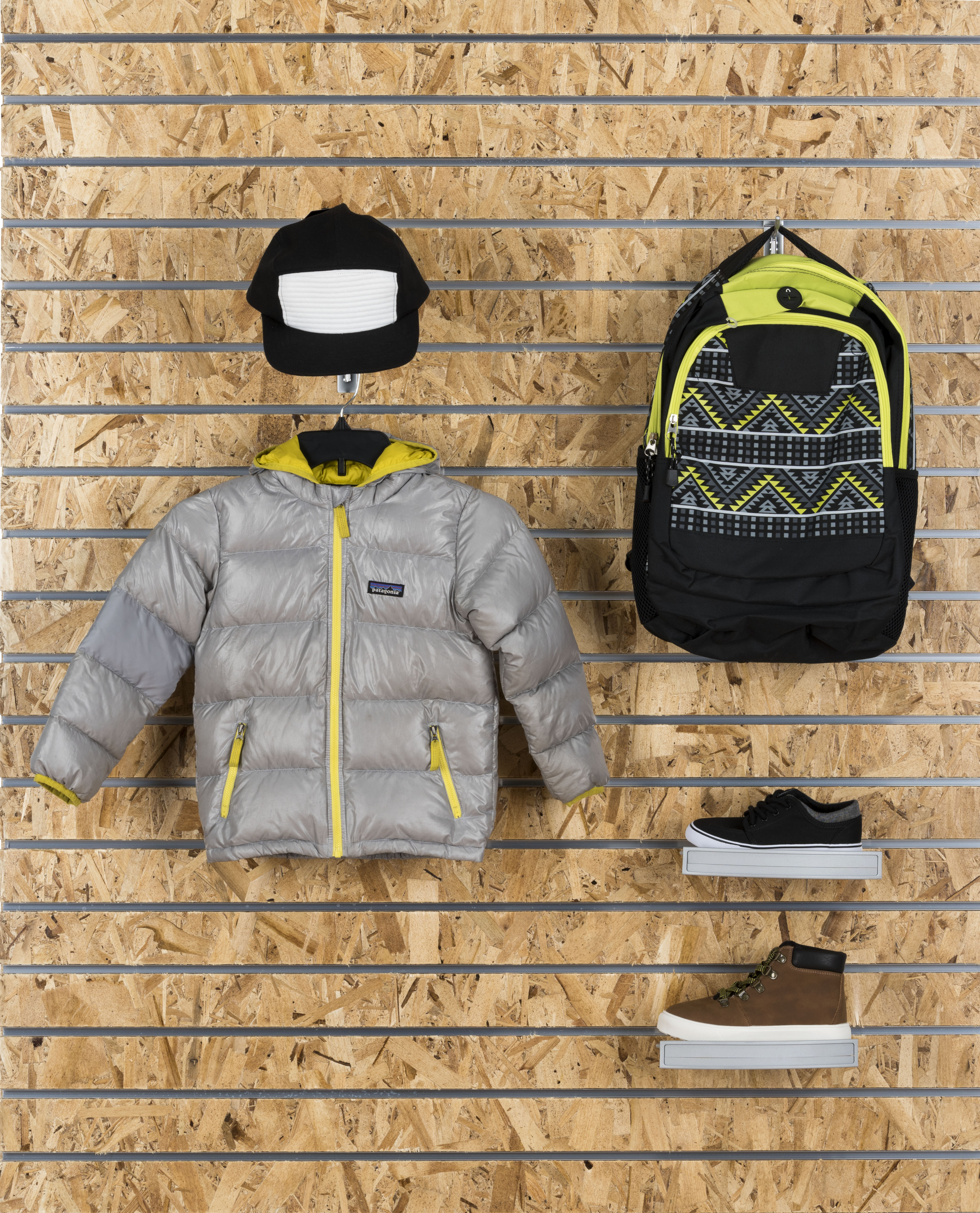 OSB Slatwall Wall Panels | Modern Merchandising Displays | Displays2Go