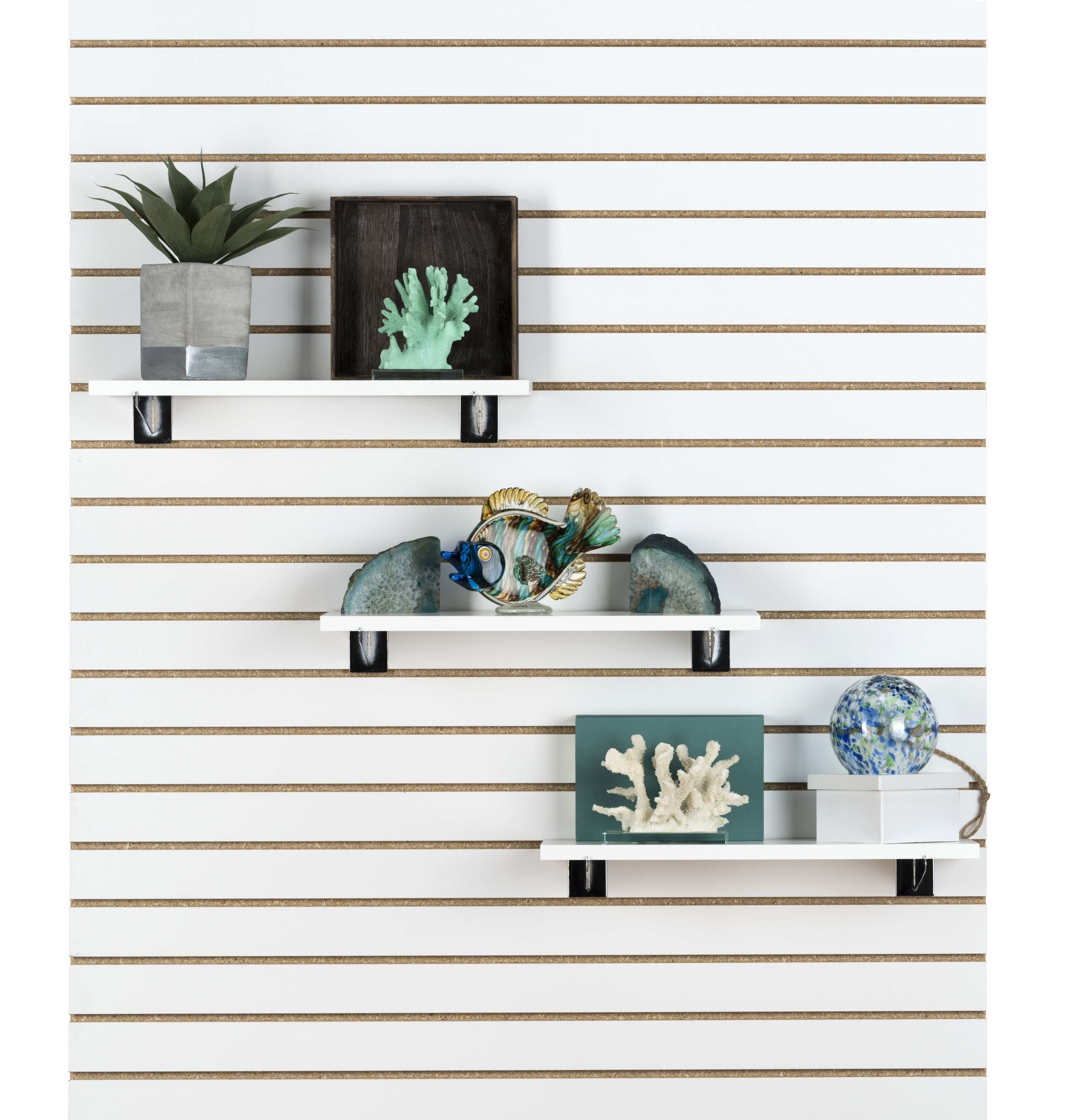 Paintable White Slatwall Panels | Anchor Core™ Technology | Displays2Go