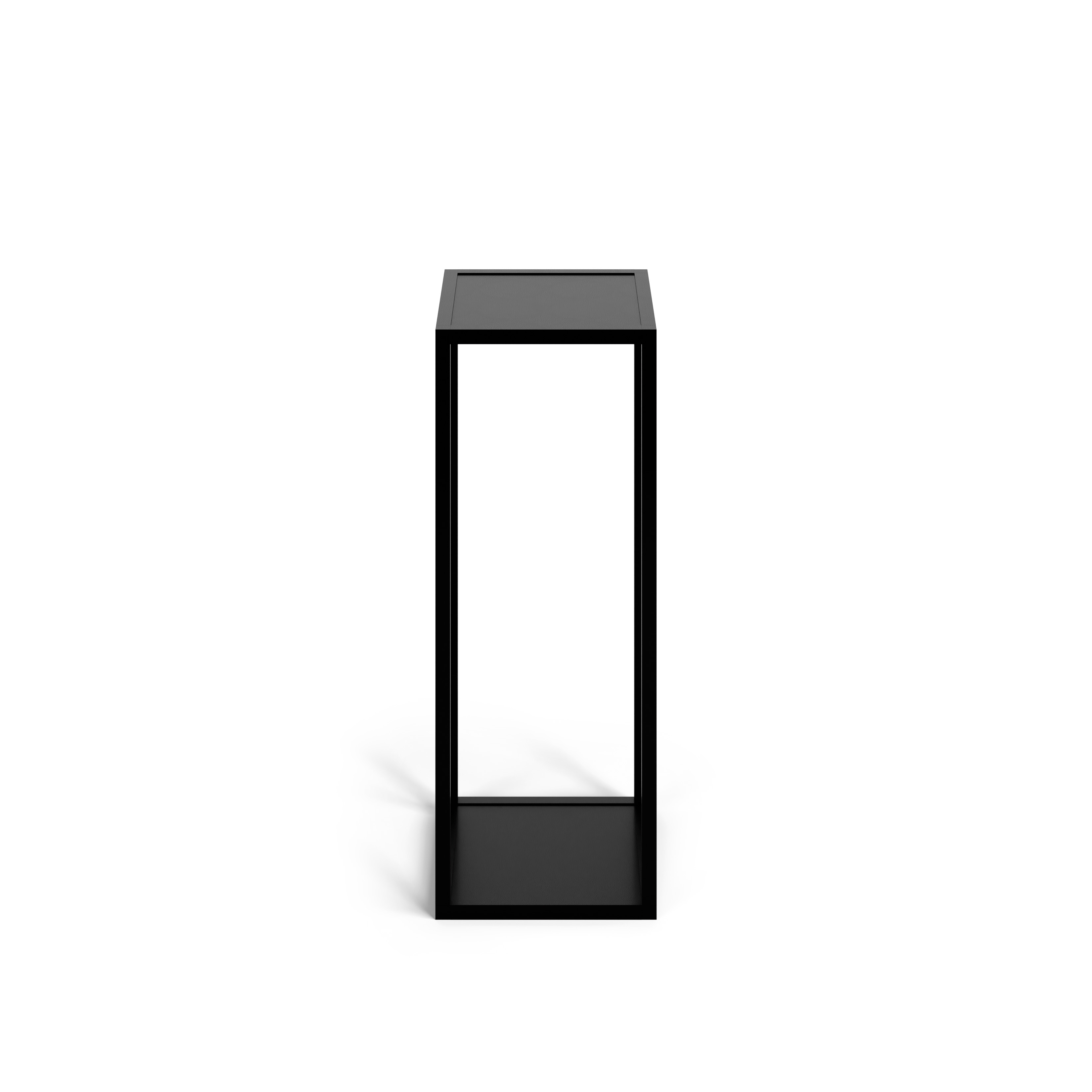 Slim Tall Side Table | Two Shelves | Displays2Go