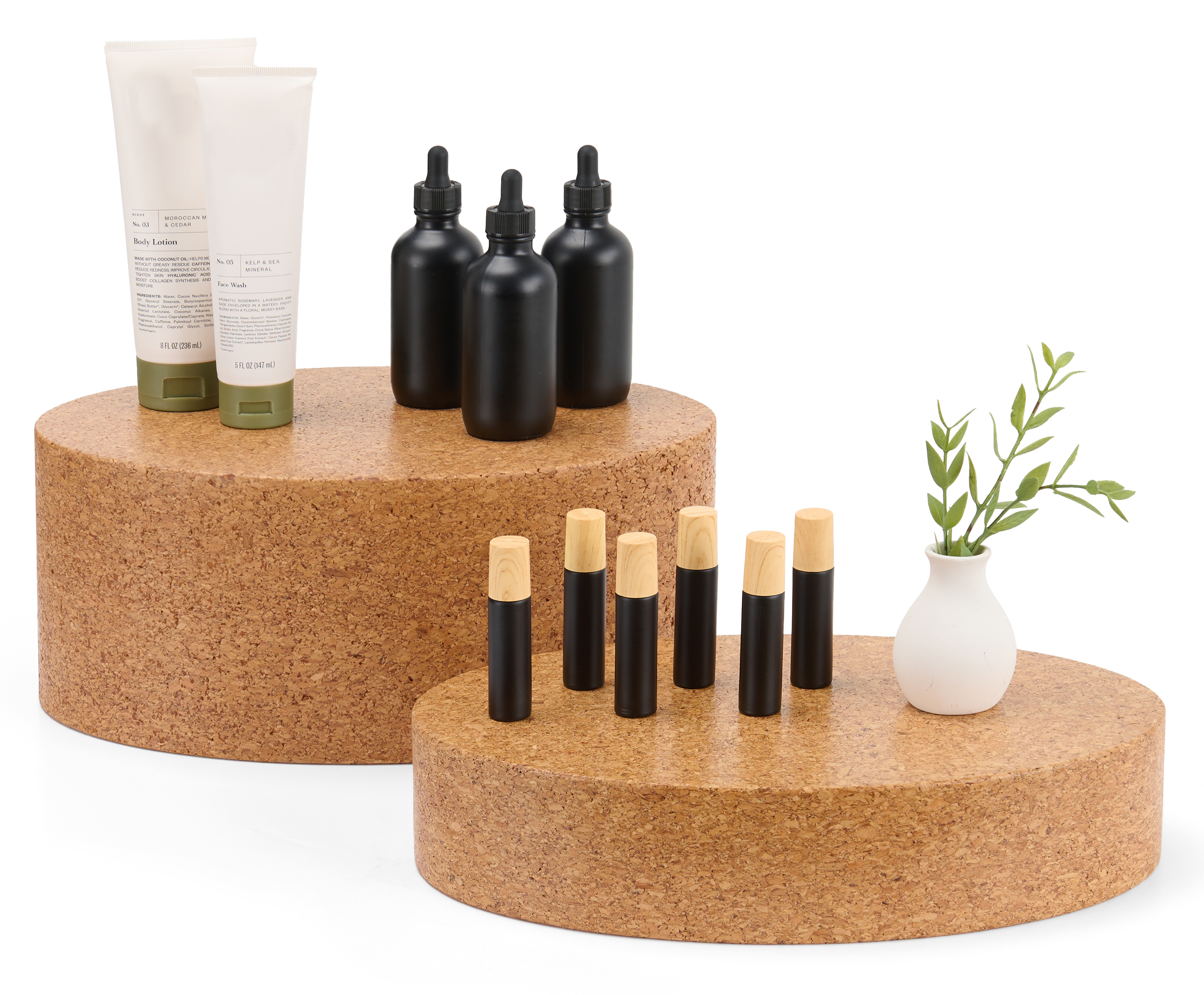 Cork Display Risers | Crafted From 100% Eco-Friendly Solid Cork ...