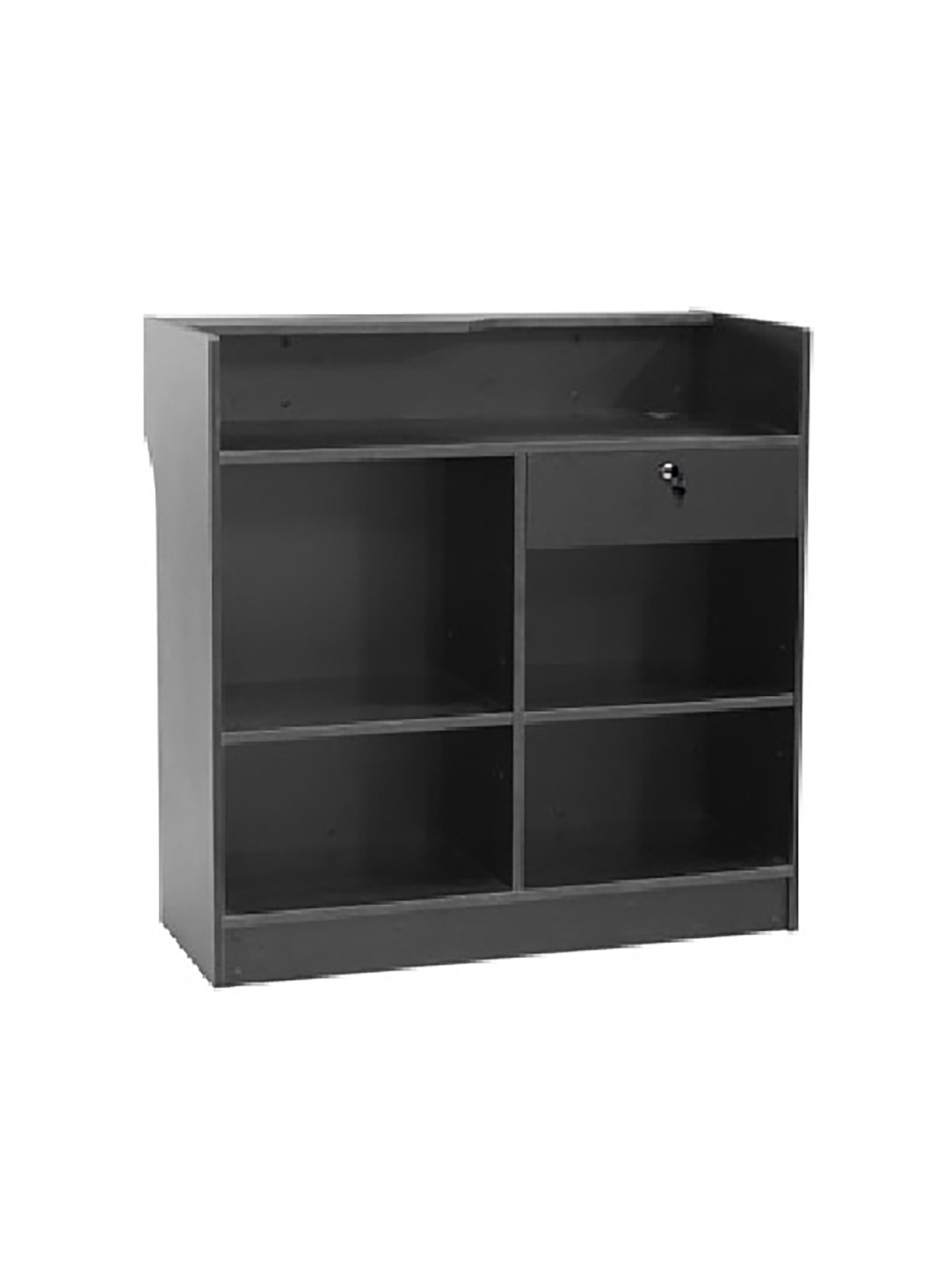 Ledgetop Service Counter | Locking Cash Drawer | Displays2Go