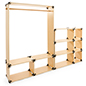 Modular Shelving System | Multiple Custom Configurations | Displays2go