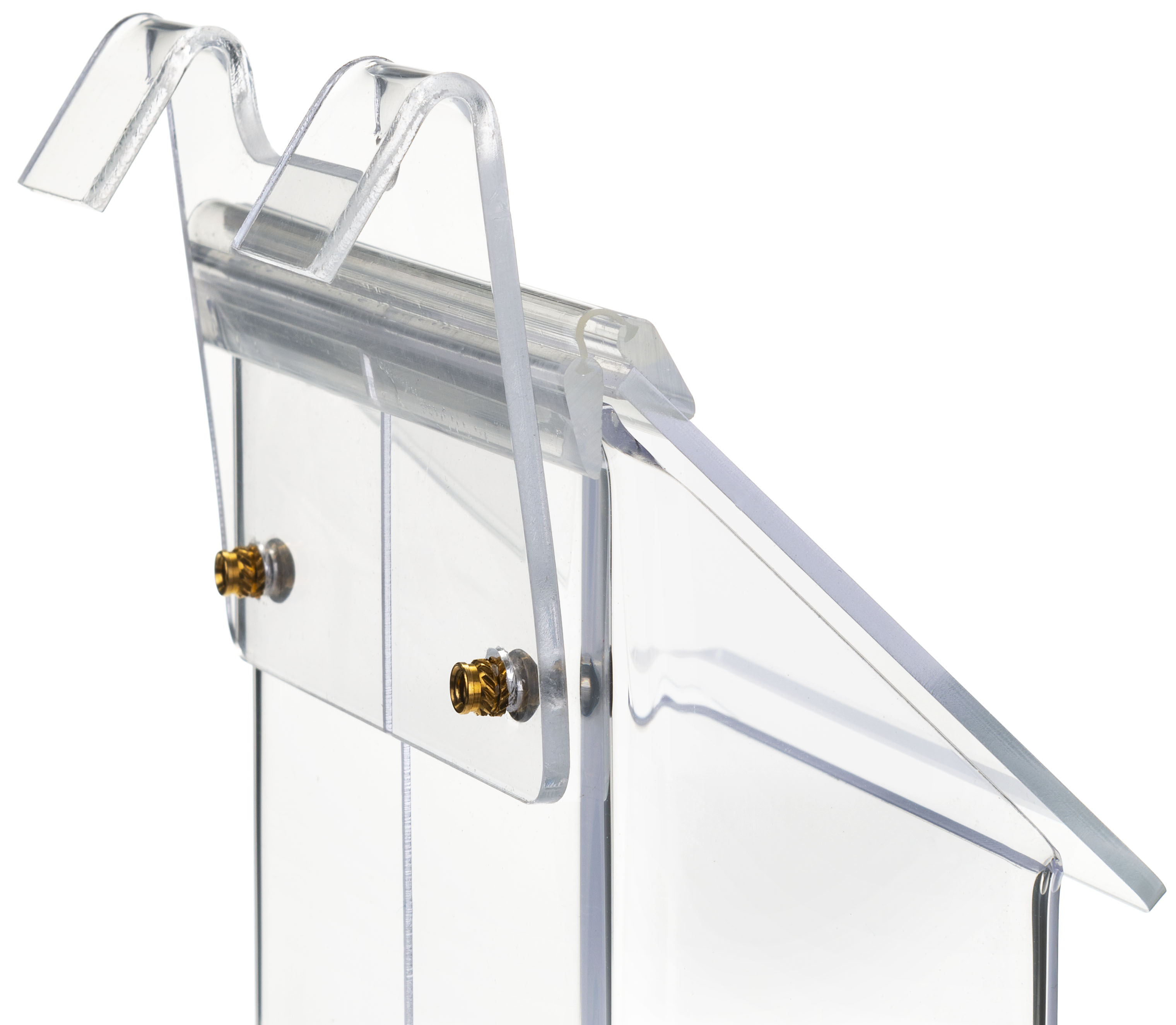 Gridwall Brochure Holder | Pamphlet Box w/ Lid | Displays2Go