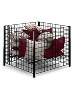 Wire Merchandising Floor Stands | Retail Spinner Racks & Dump Bins ...