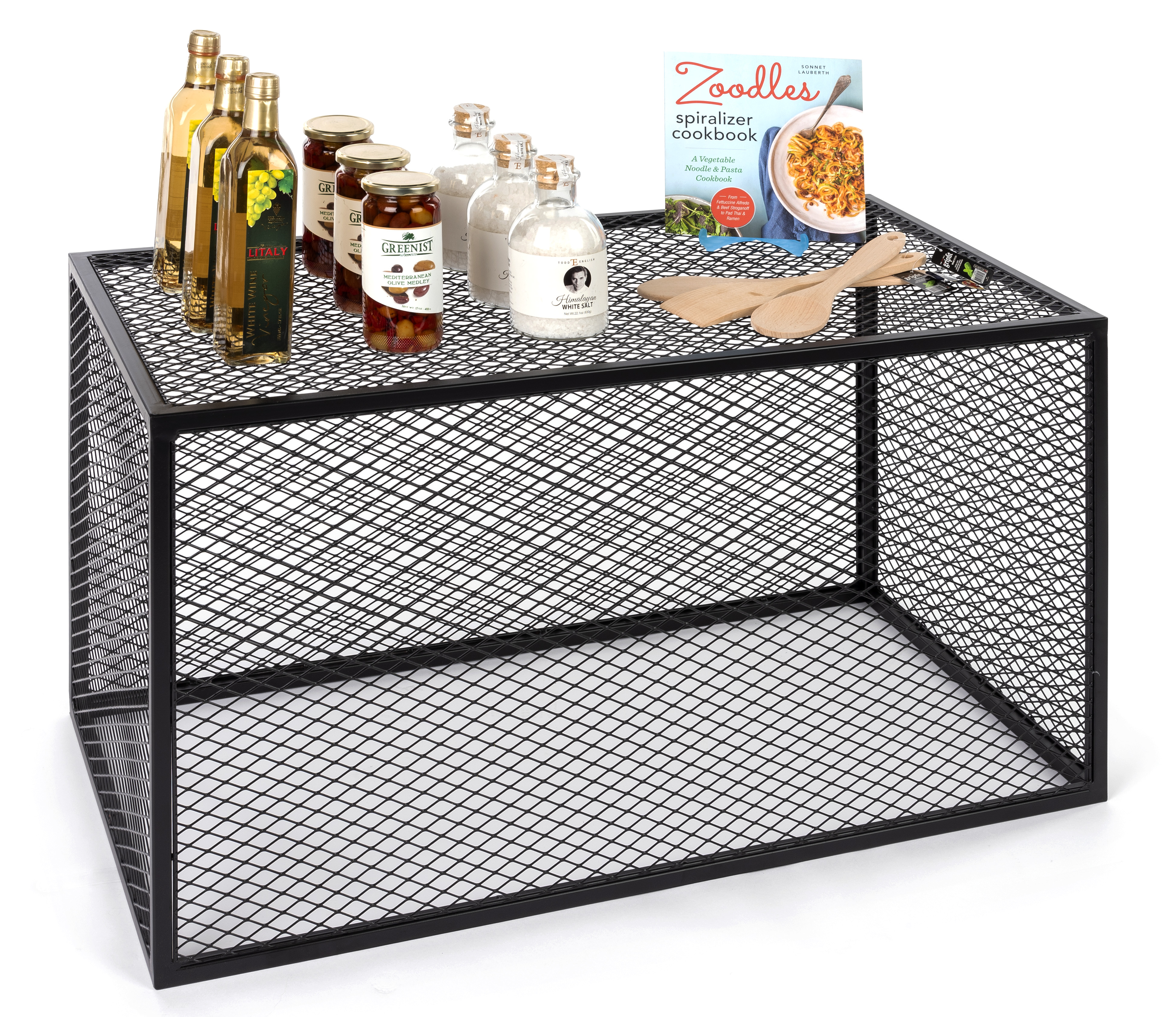 Expanded Metal Display Base | 100 Pound Weight Capacity | Displays2Go