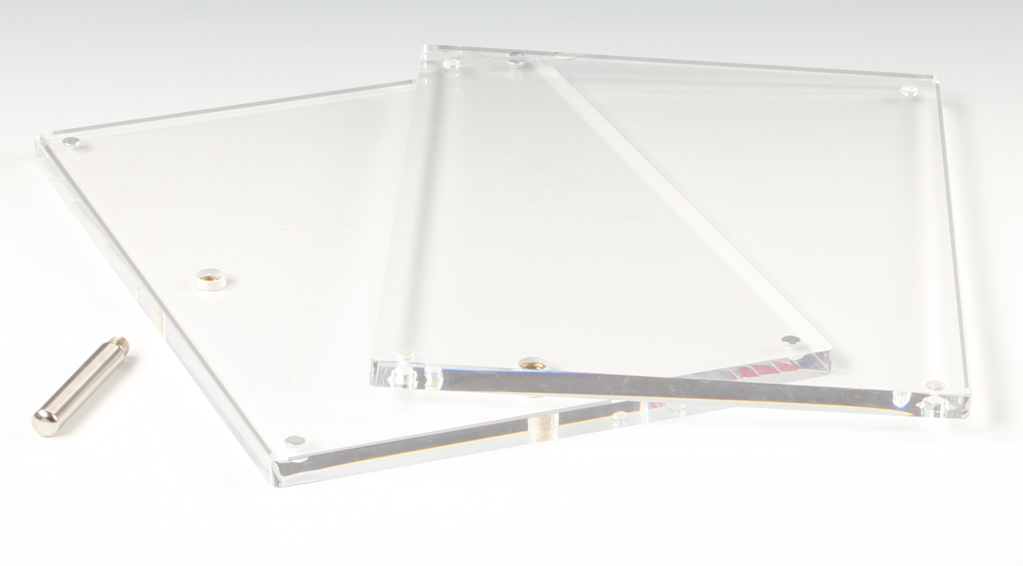 Acrylic Block Picture Frame for 4 x 6 Prints | Displays2Go