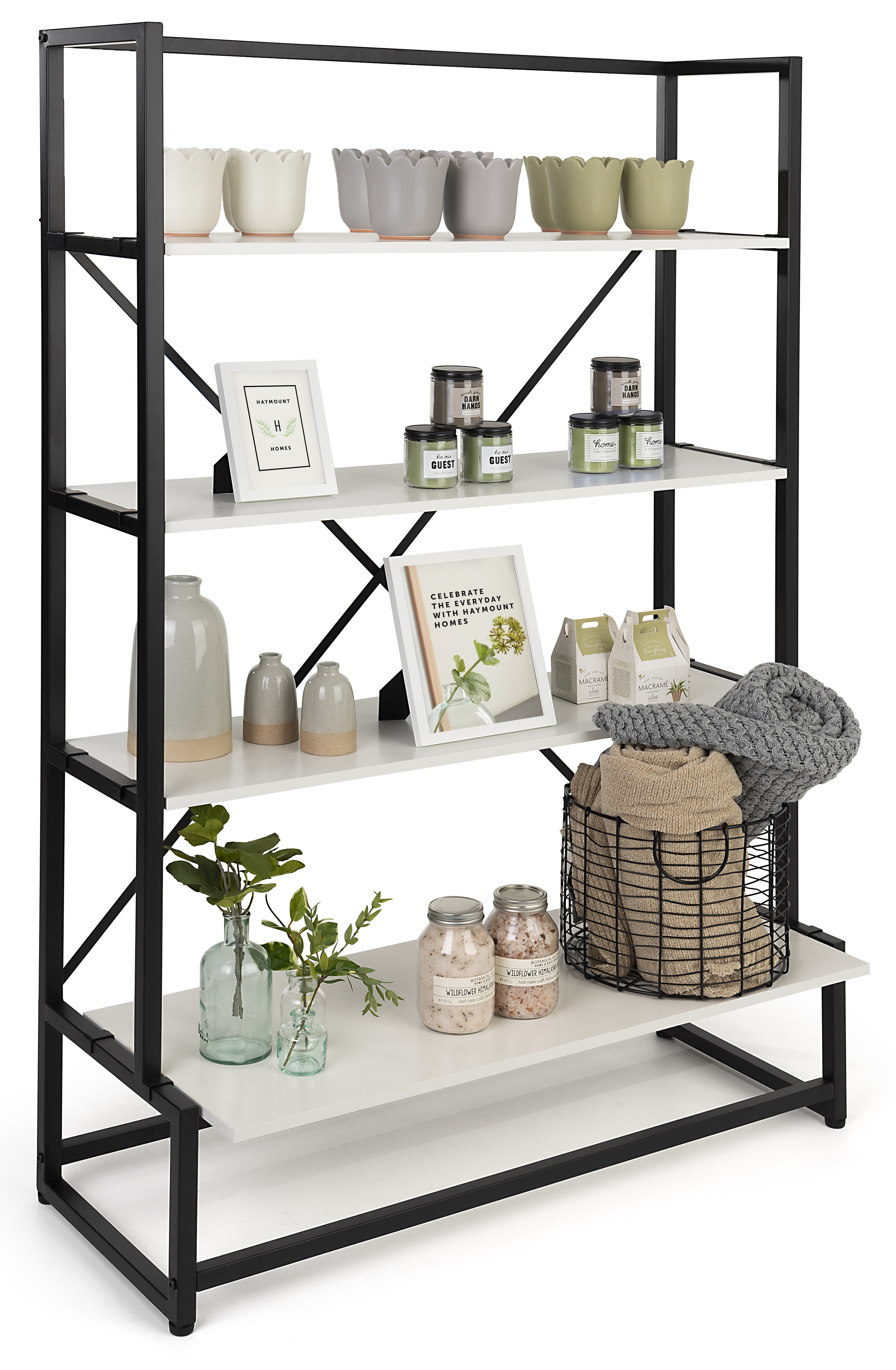 Folding Multi-Tier Retail Shelving | Modular Design | Displays2Go