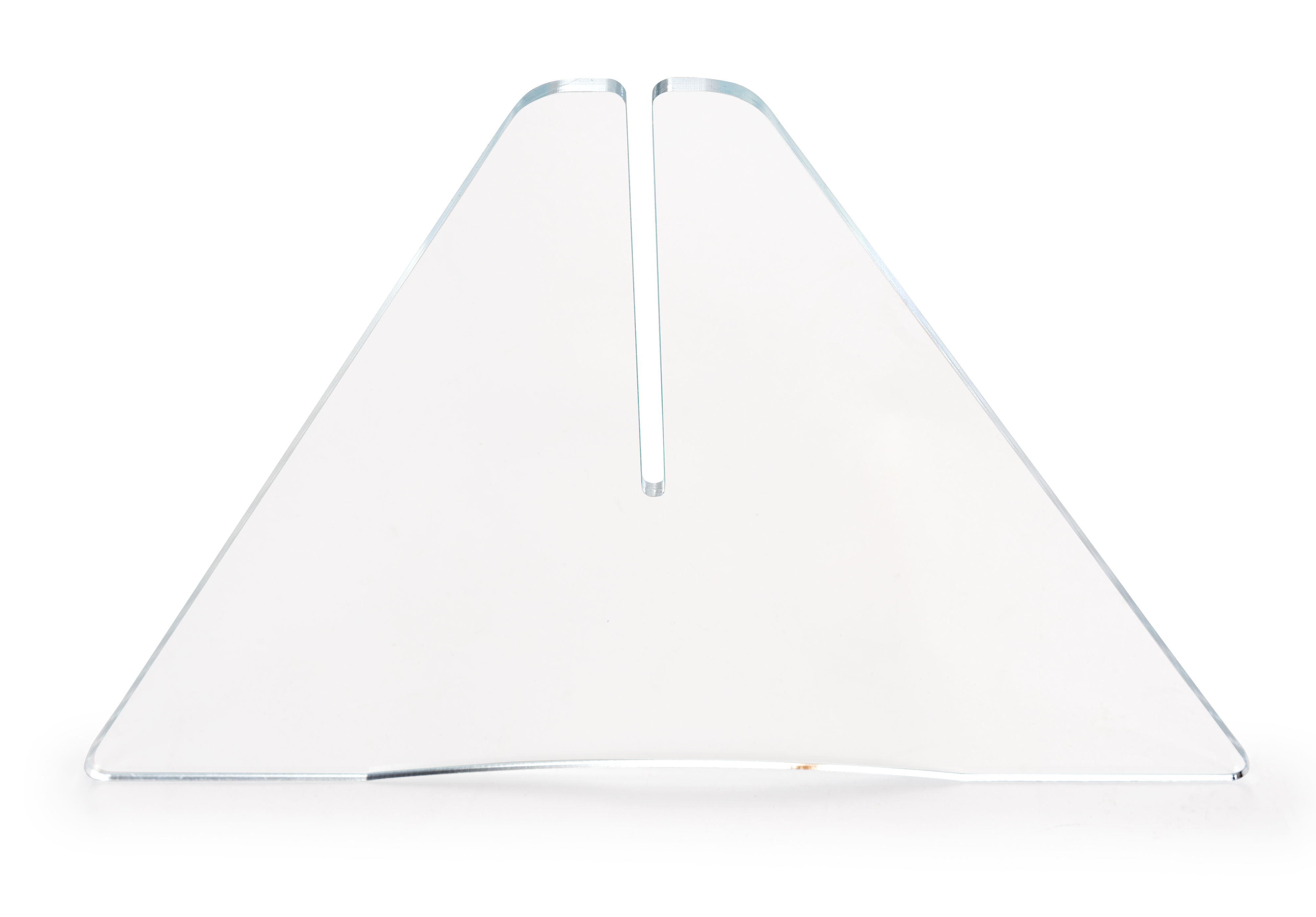 Clear Acrylic Splash Guard | Countertop Placement Style | Displays2Go