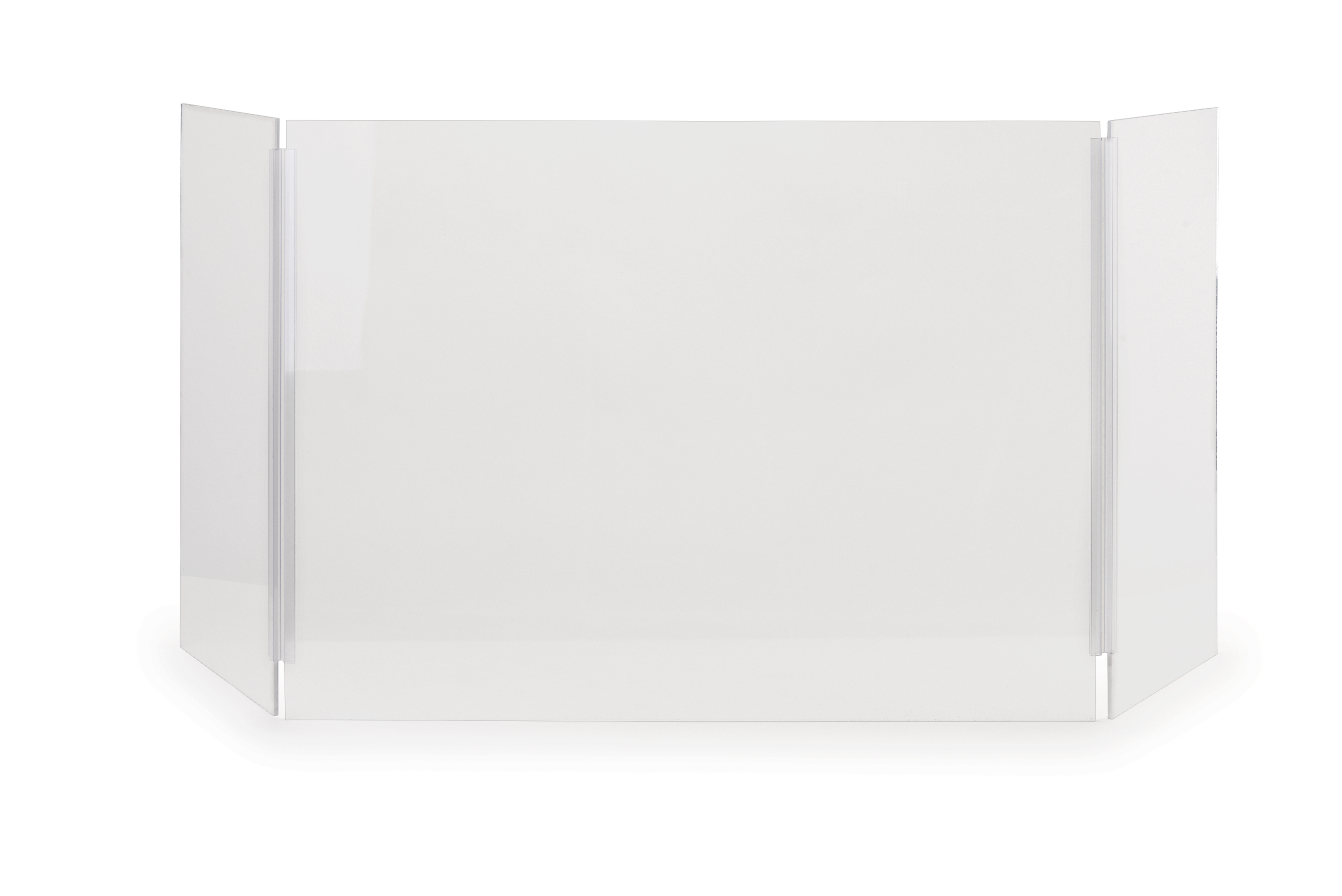 Acrylic Protective Splash Guard | Clear 1/4" Plexiglass | Displays2Go