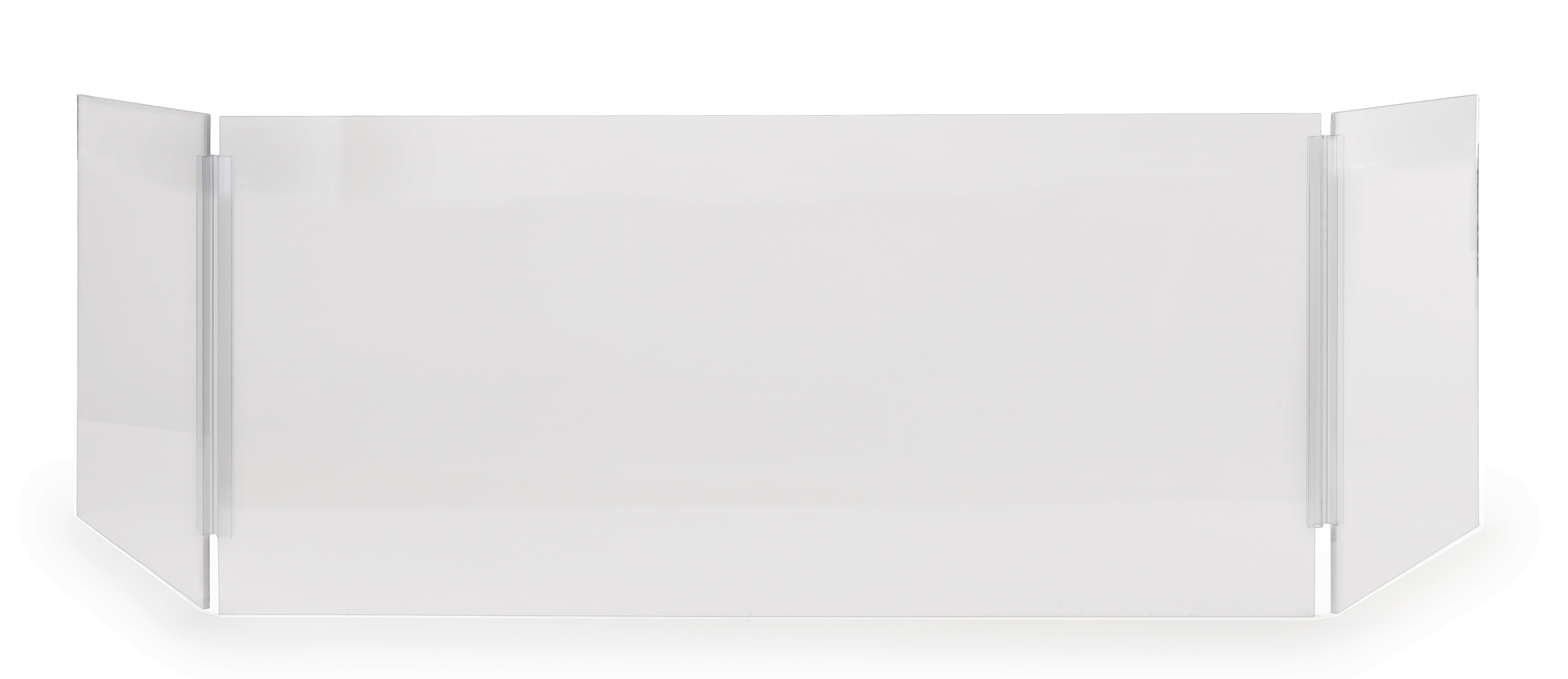 Acrylic Protective Splash Guard | Clear 1/4" Plexiglass | Displays2Go