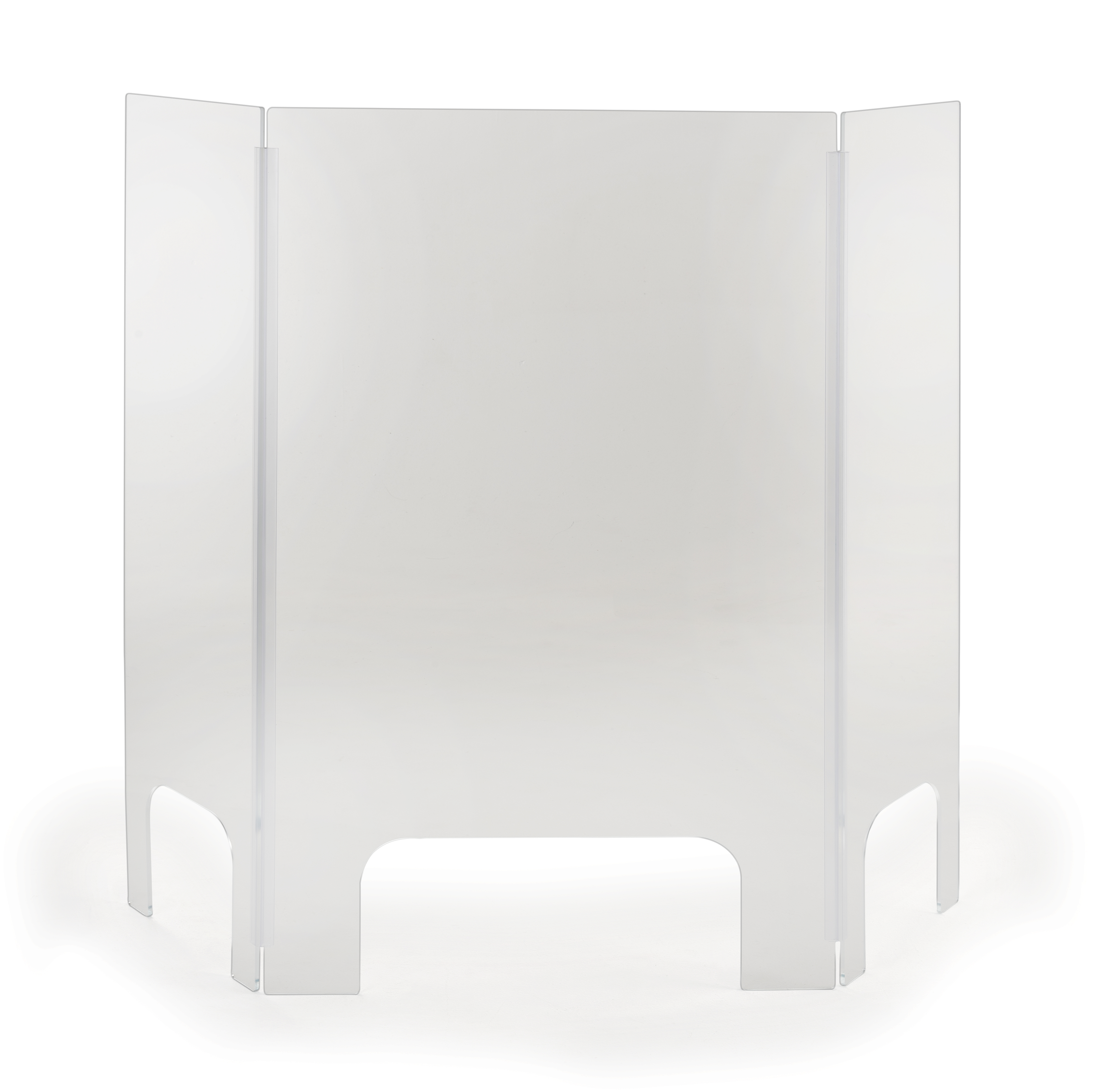 Acrylic Countertop Cashier Shield | Slot for Transactions | Displays2Go