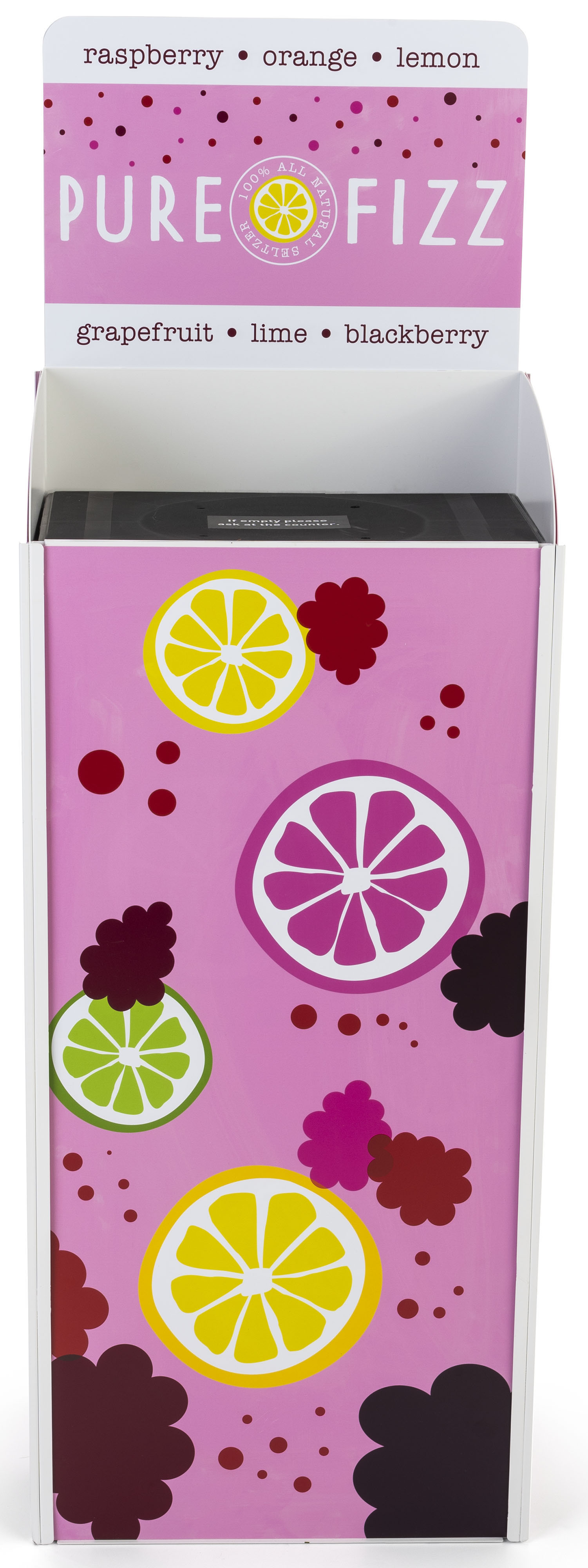 Custom Beverage Display Stand | Vertical Vendor | Displays2Go