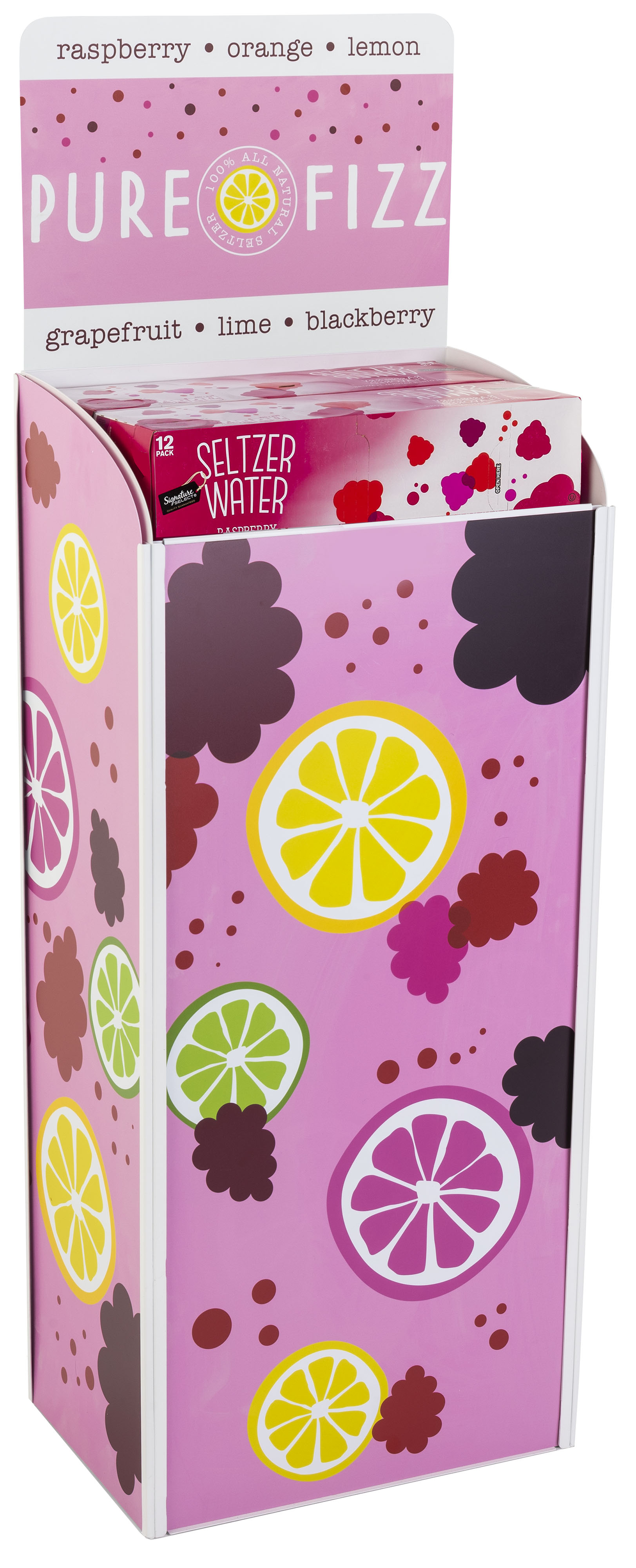 Custom Beverage Display Stand | Vertical Vendor | Displays2Go