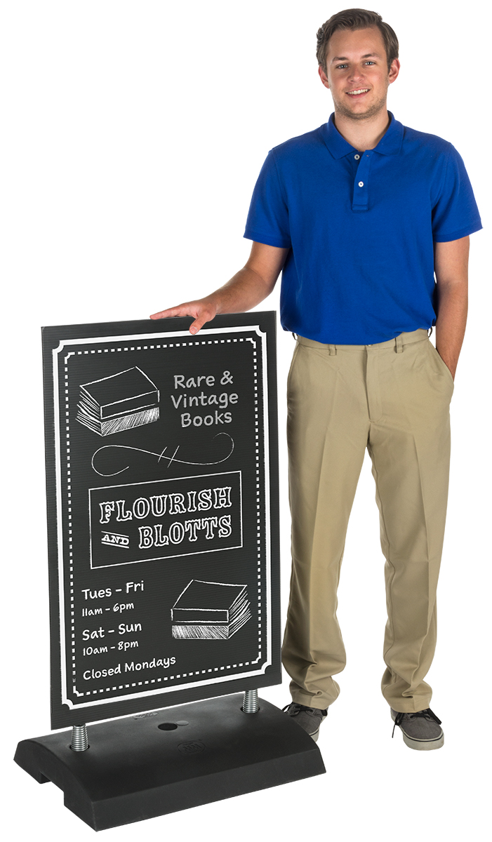 Springer Board Sign | Includes 4 Chalk Markers | Displays2Go