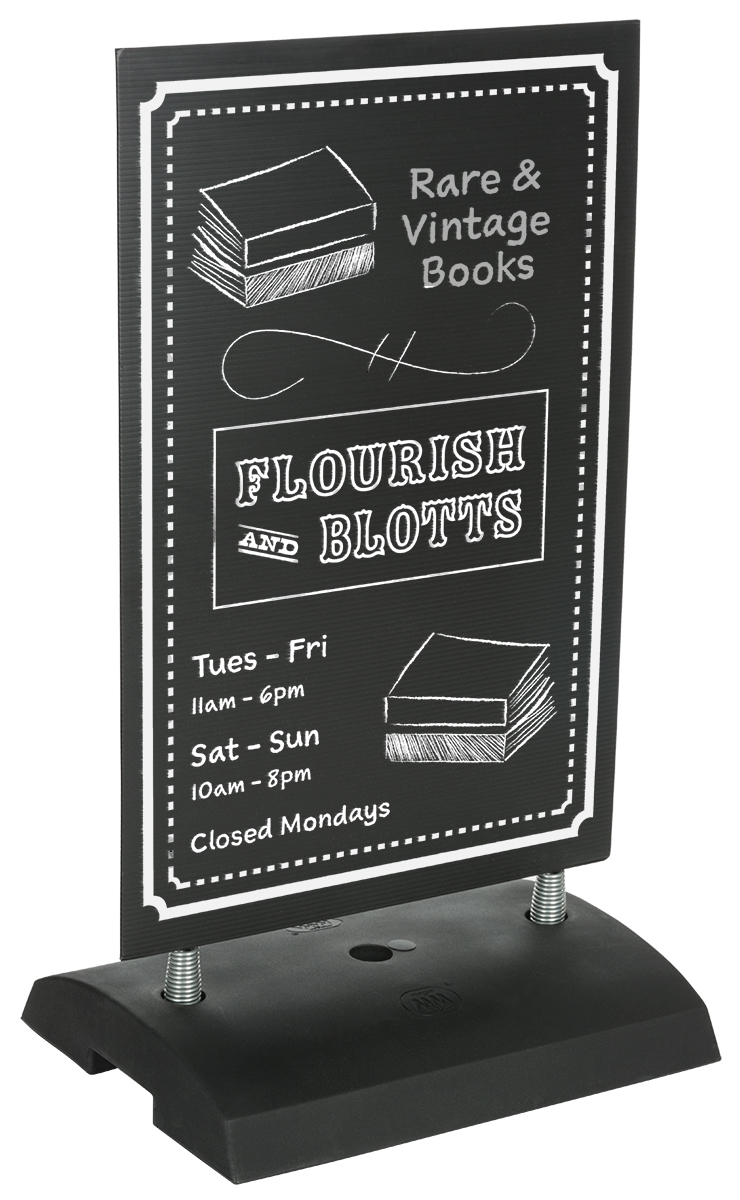Springer Board Sign | Includes 4 Chalk Markers | Displays2Go
