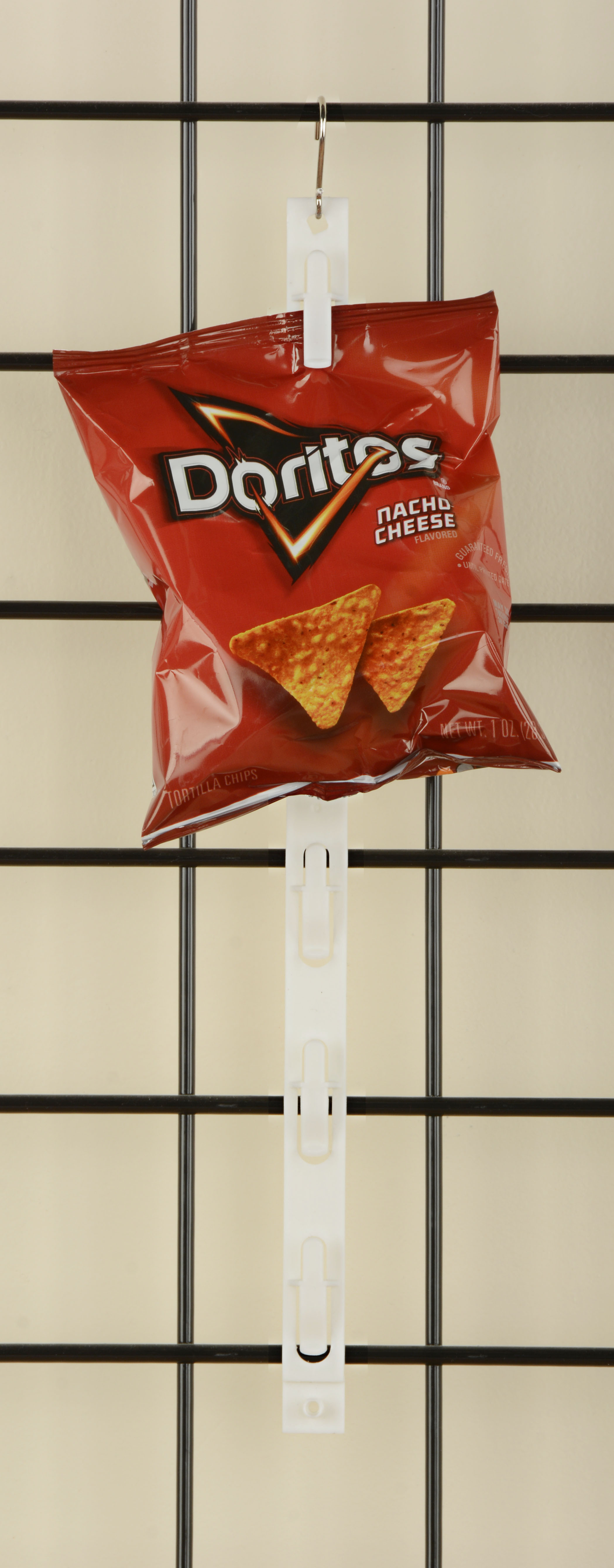 Hanging Chip Rack | (6) Clips & S-Hook Hanger | Displays2Go