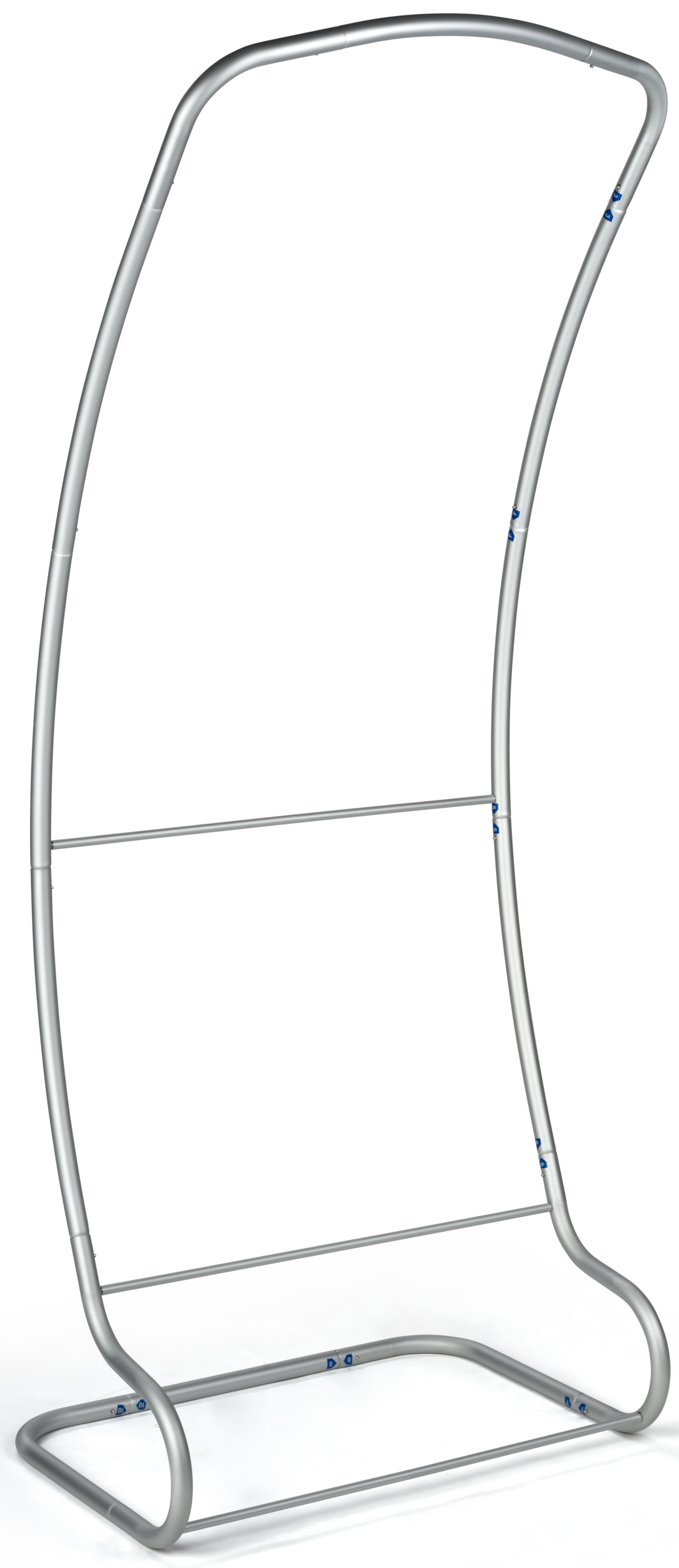 Curved Fabric Display Stand | Knock-Down Portable Design