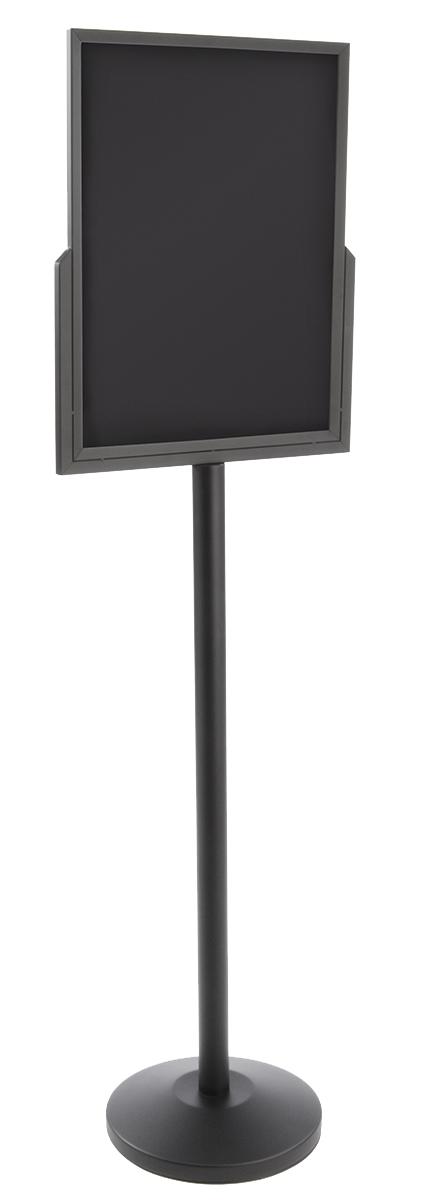 Sign Mounting Stanchion | Double Sided 18” x 24” Poster Stand | Displays2Go