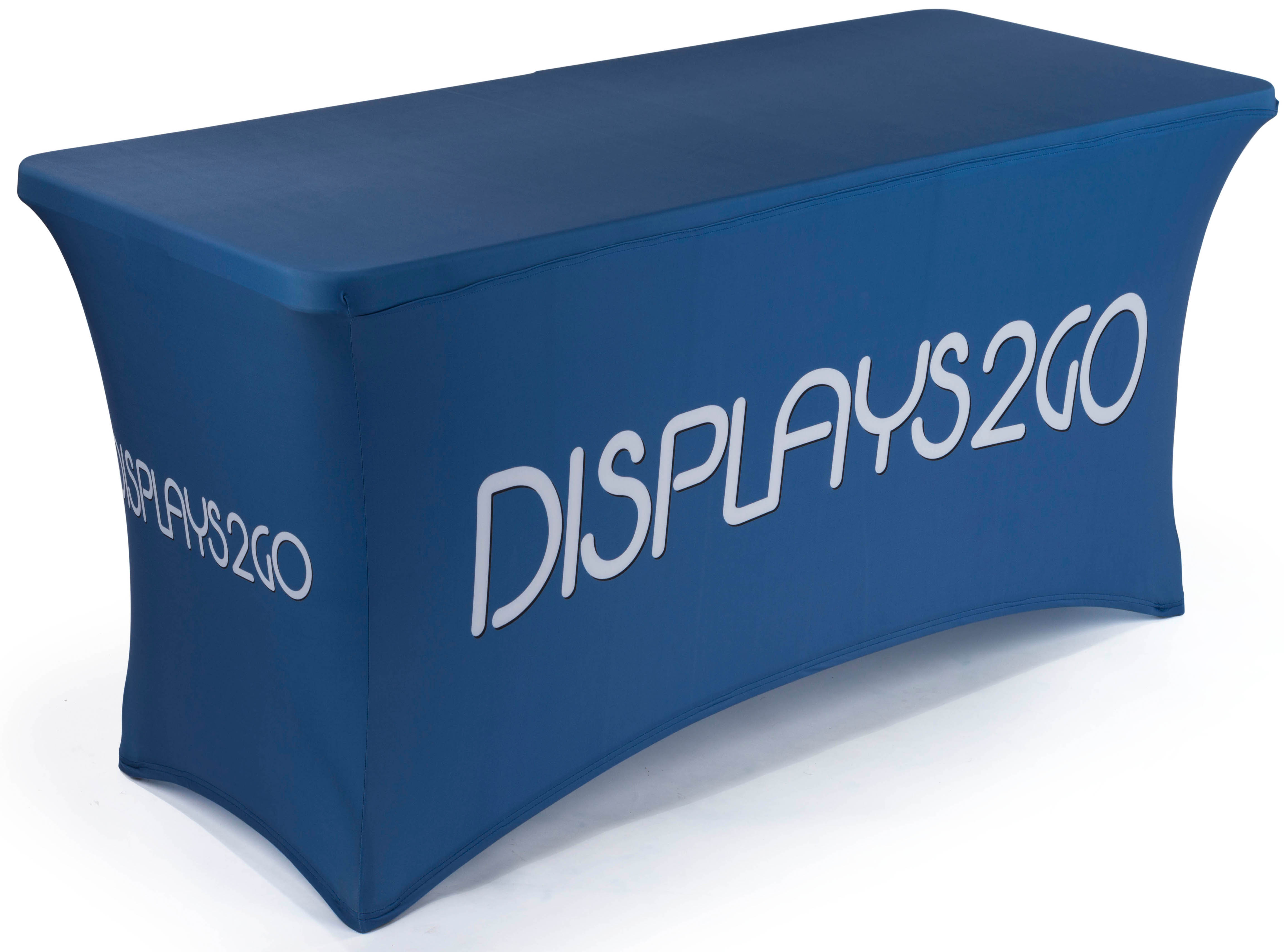 4’ Table with Spandex Cover | Full Color Custom Graphics | Displays2Go