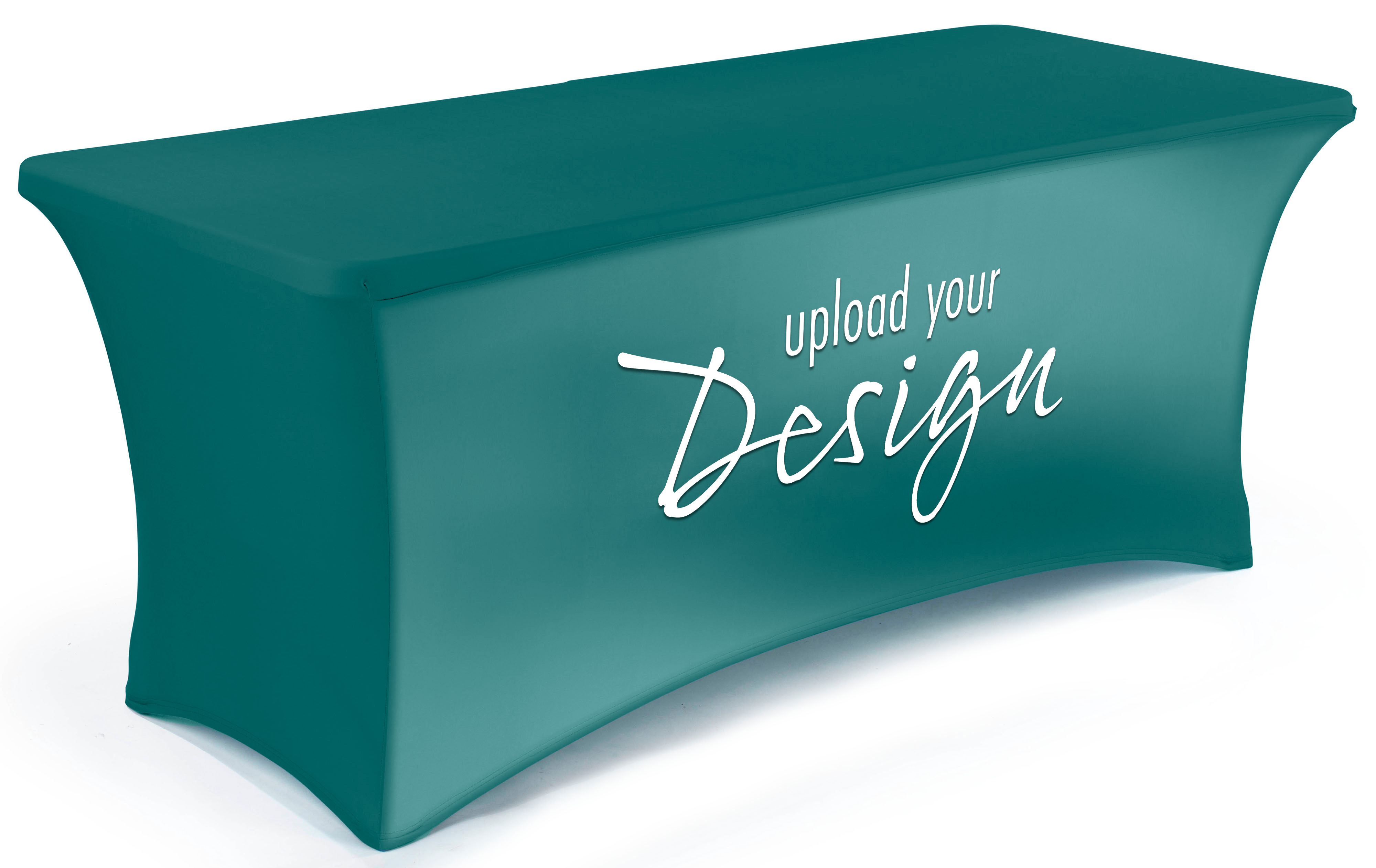 Custom Spandex Table Covers | Wrinkle-Free Stretch Design | Displays2Go