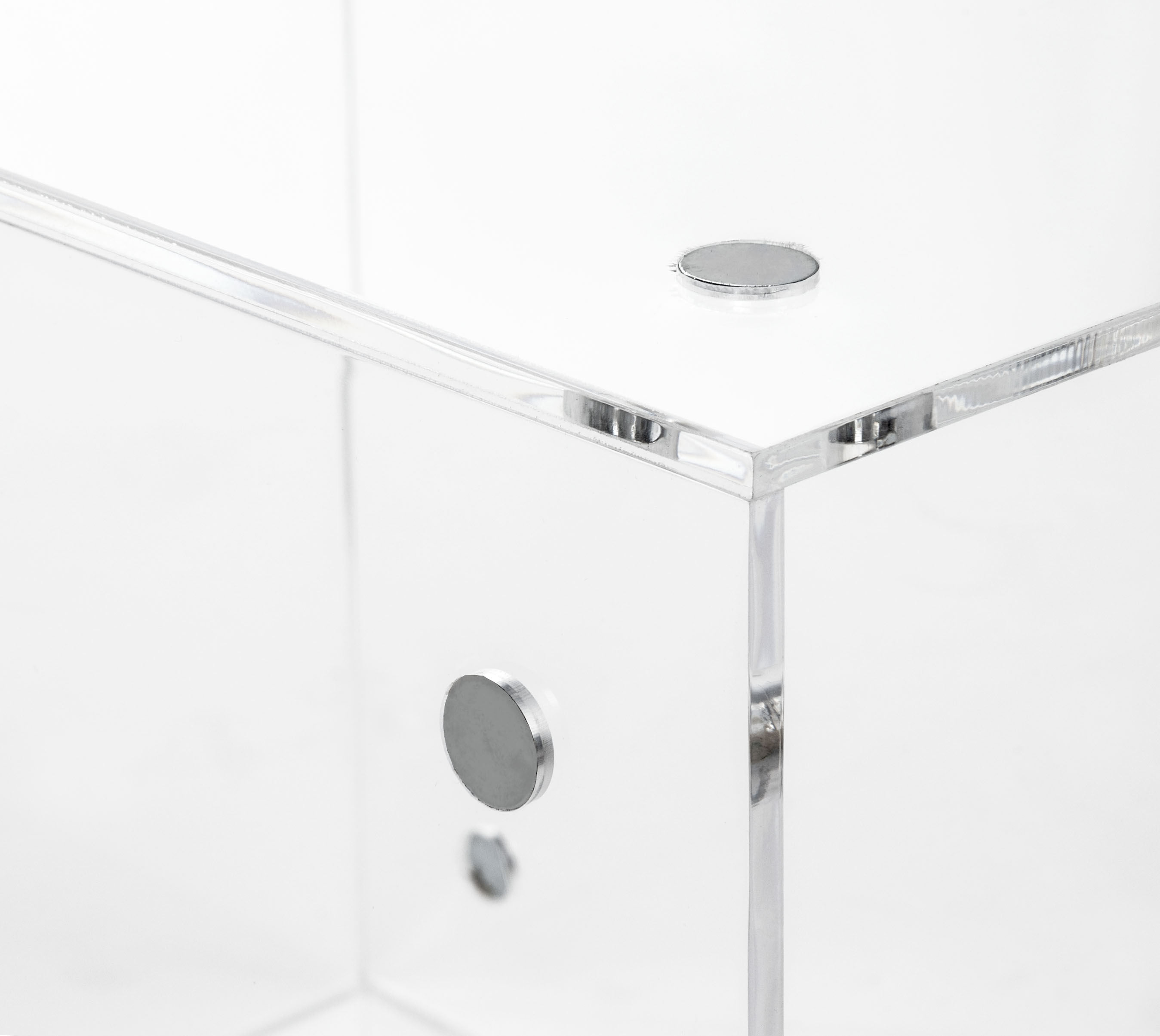 Set of 4 Plastic Display Containers | Stackable | Displays2Go
