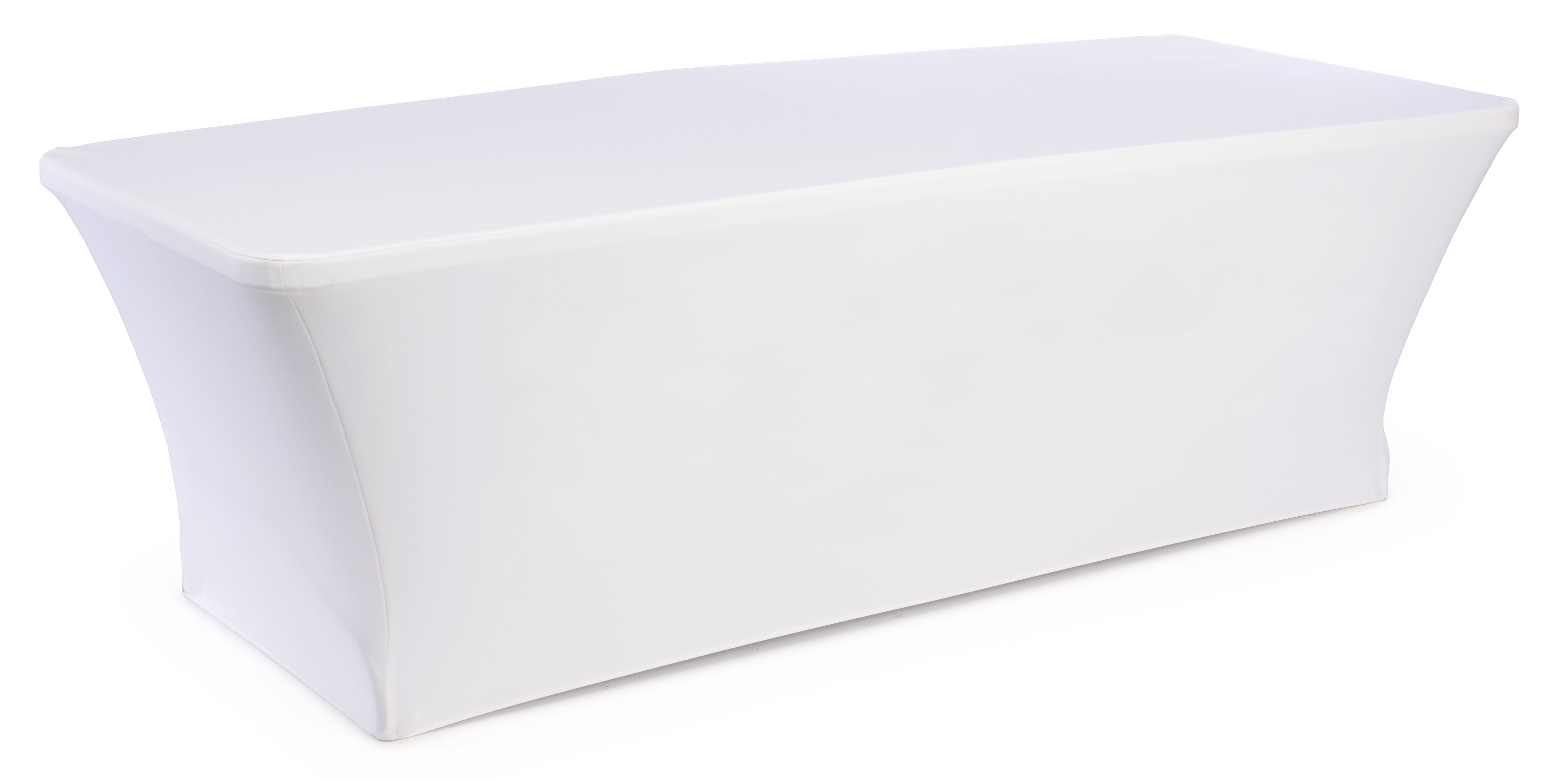 8' Table Throws | Stretch Fabric Linens | Displays2Go