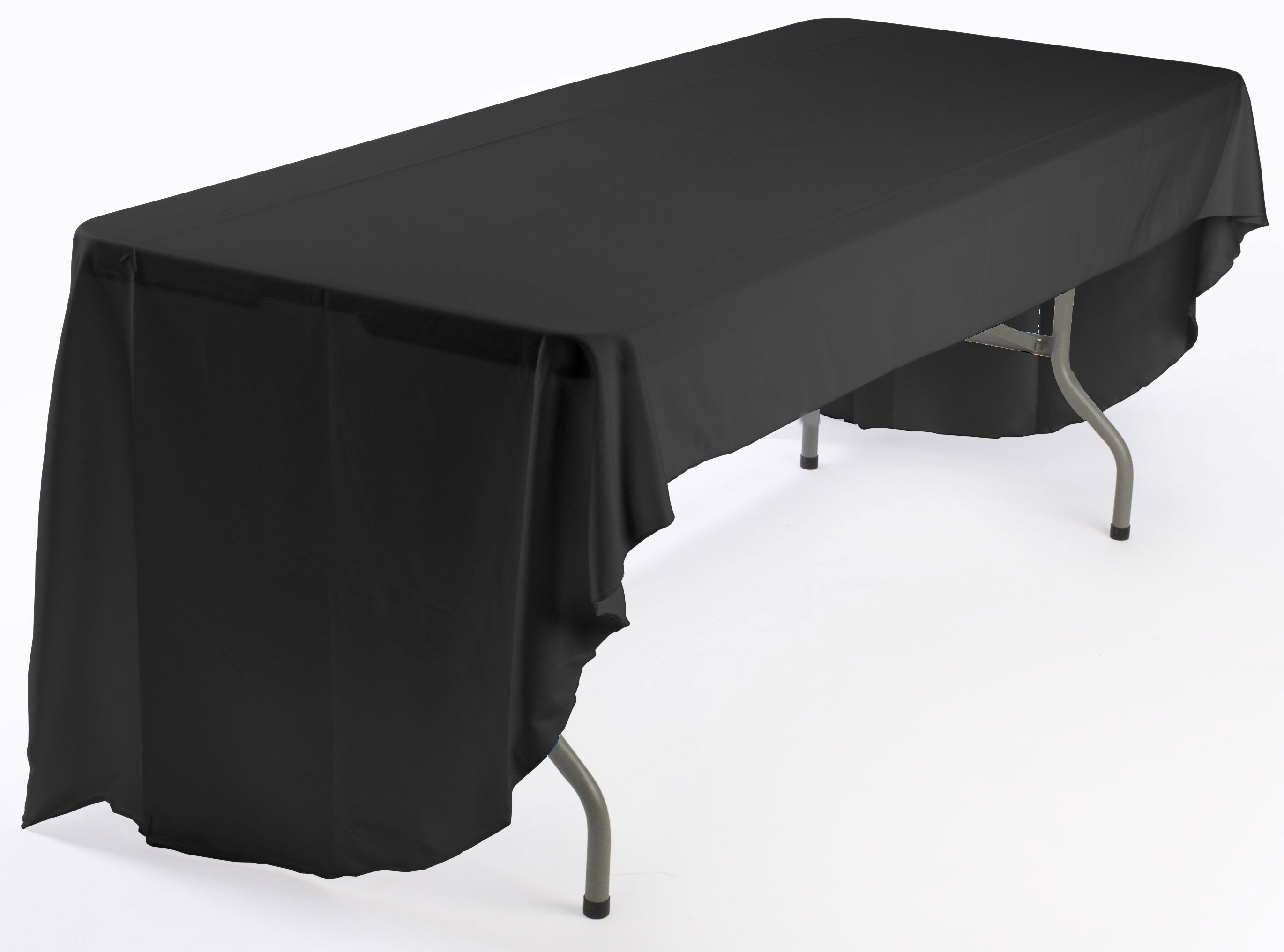 6' Printed Table Throw | Custom Cover with 1 Color Imprint | Displays2Go