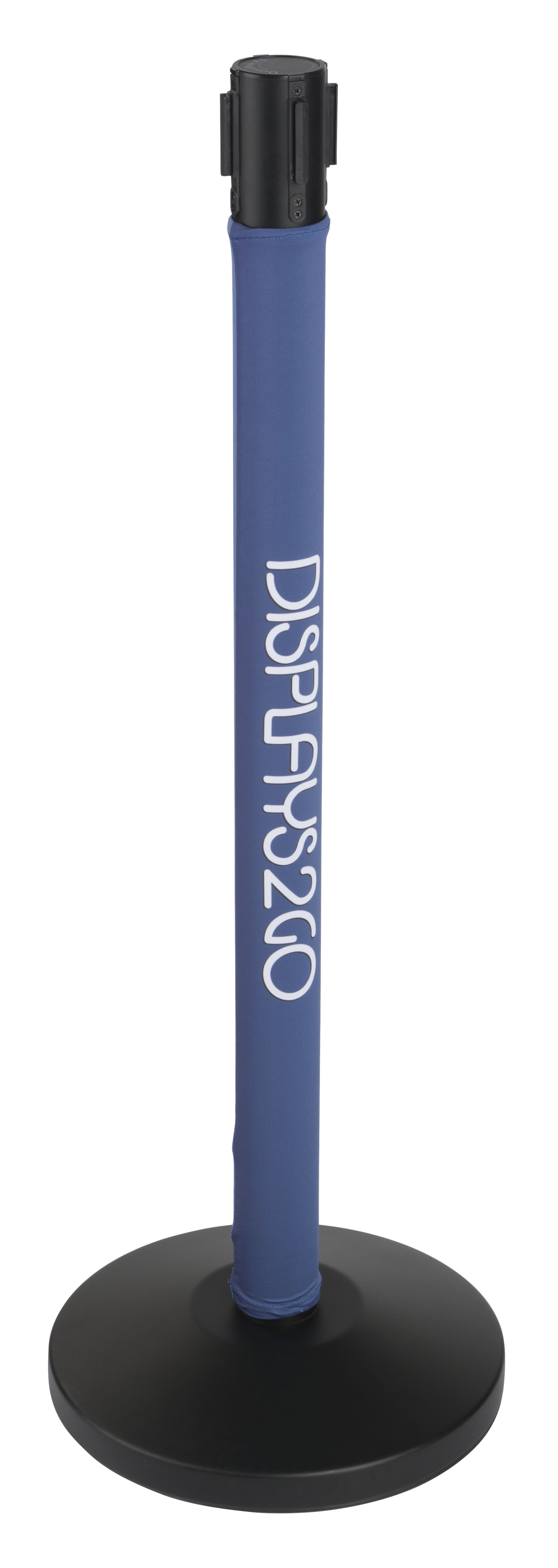 Custom Stanchion Wrap | Elastic Top & Bottom | Displays2Go