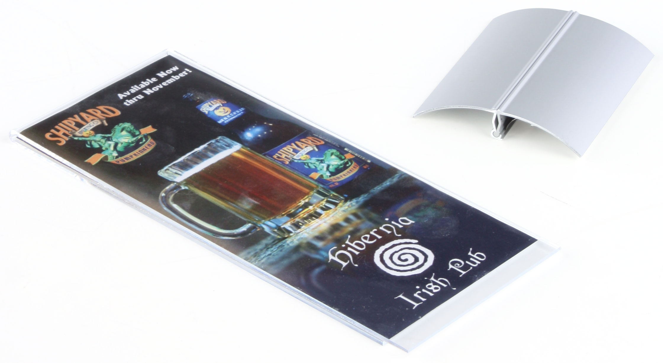 Table Top Signs | Aluminum Base & 9" Height | Displays2Go