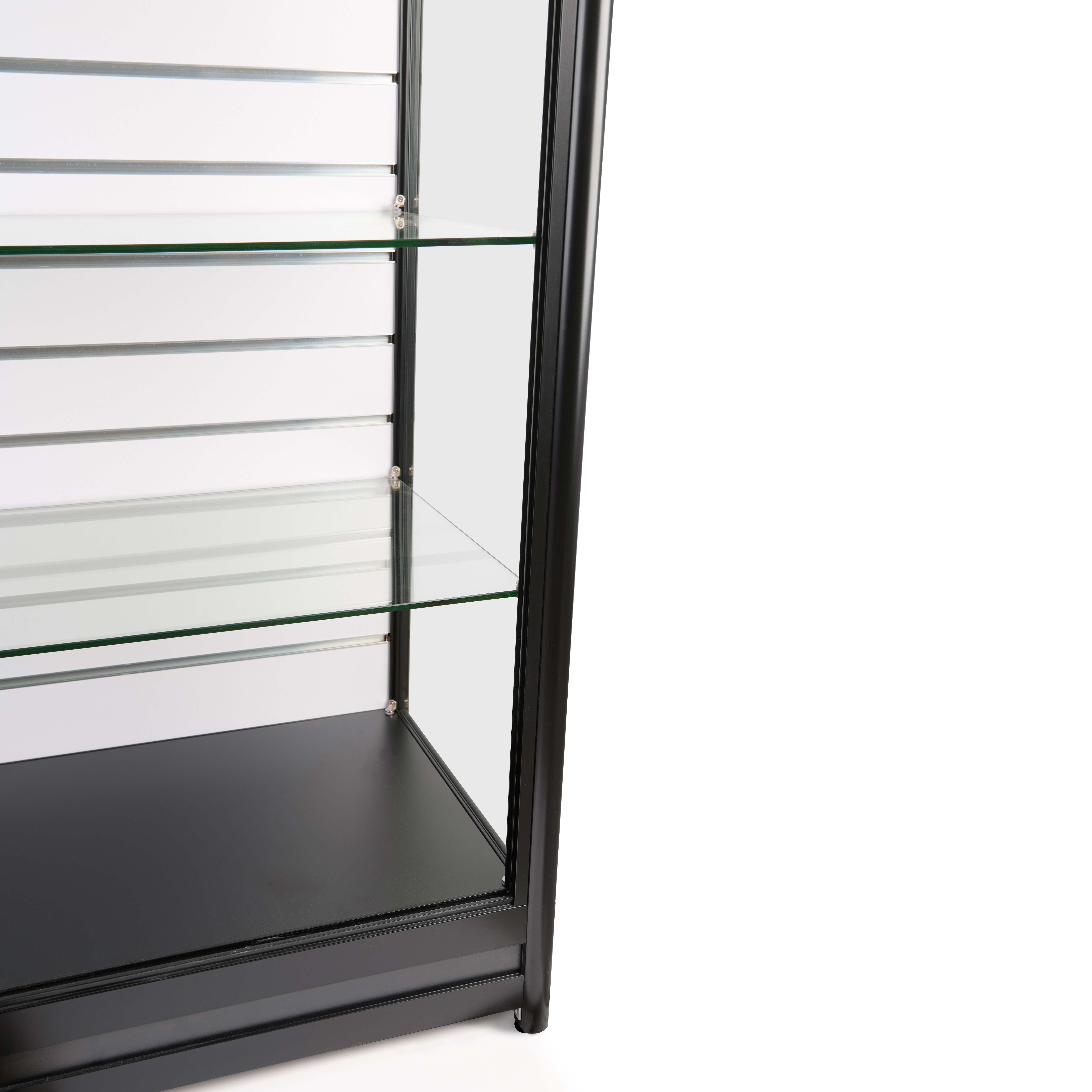 Slatwall Display Case | LED Lighting | Displays2Go