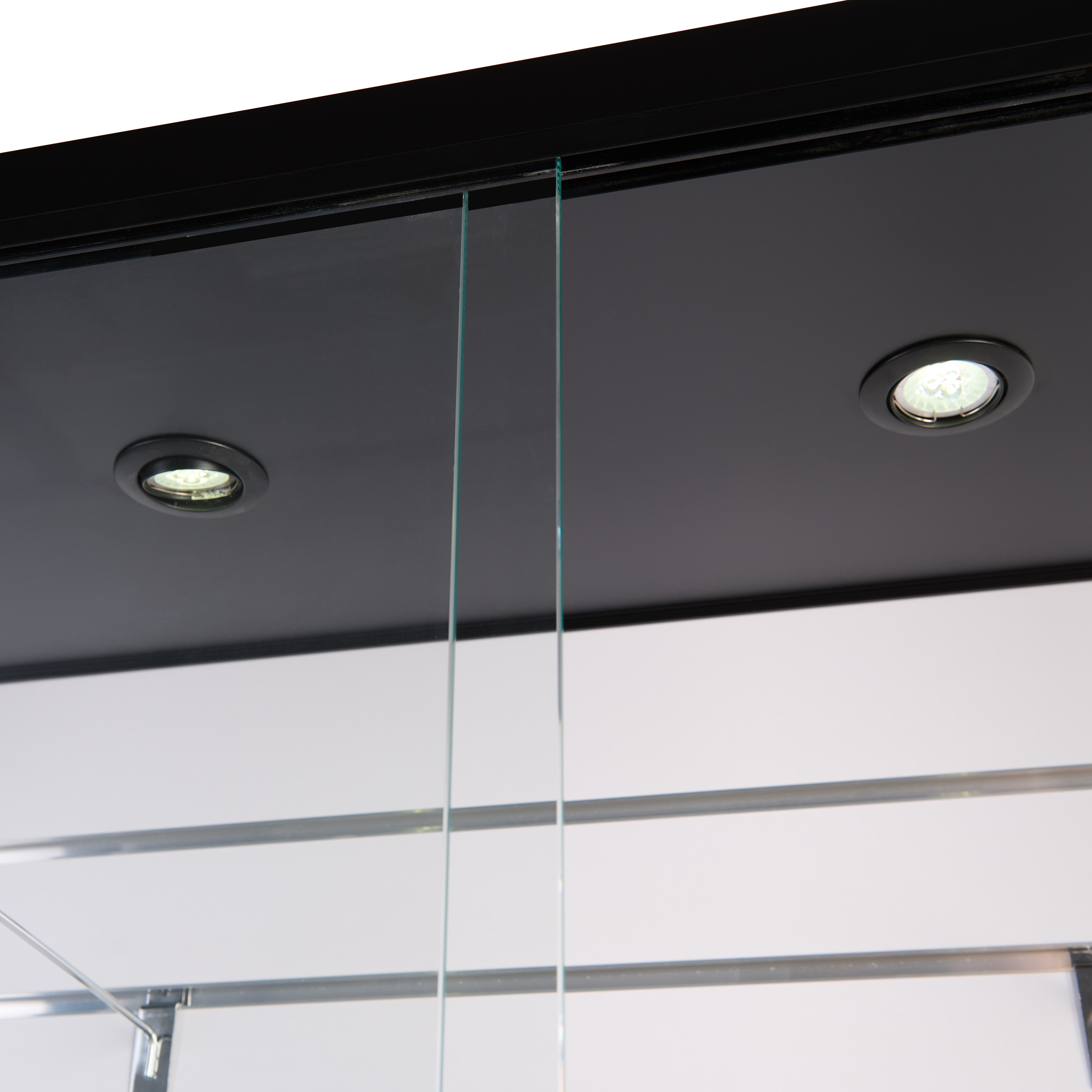 Slatwall Display Case | LED Lighting | Displays2Go