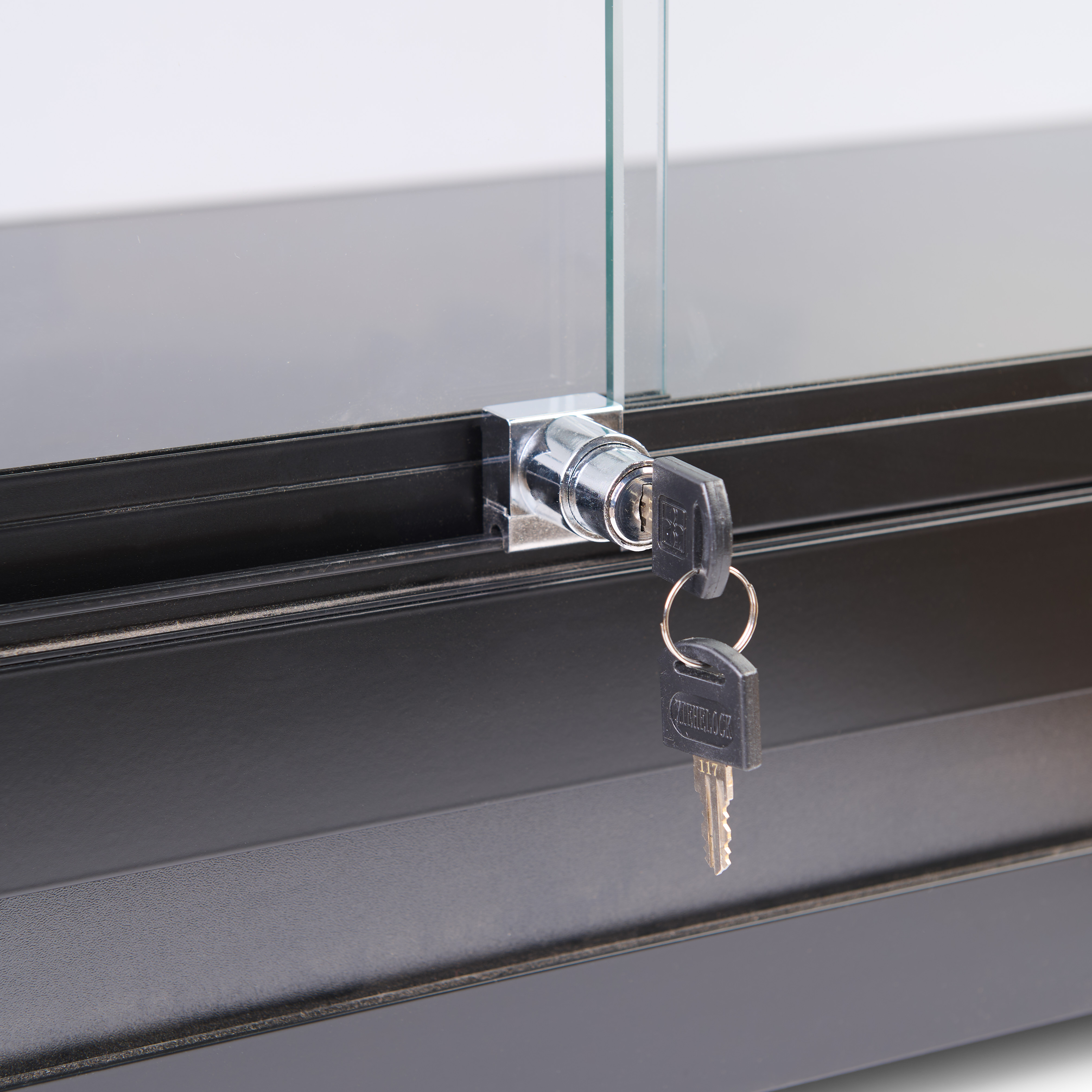 Slatwall Display Case | LED Lighting | Displays2Go