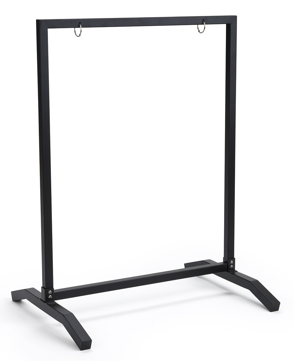 22x28 Black Metal Sidewalk Sign Holder | T-Style Base | Displays2Go