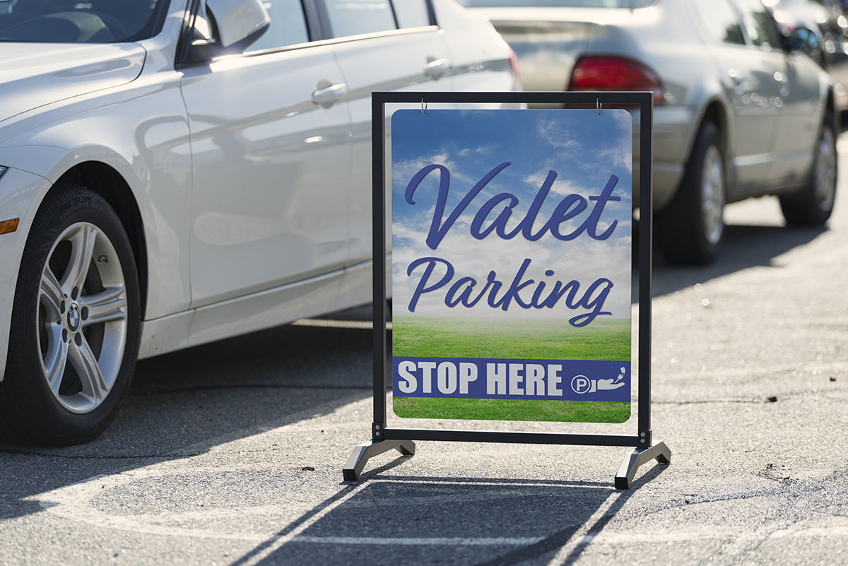 22x28 2-Sided Replacement Sign for SWSS Series | Displays2Go