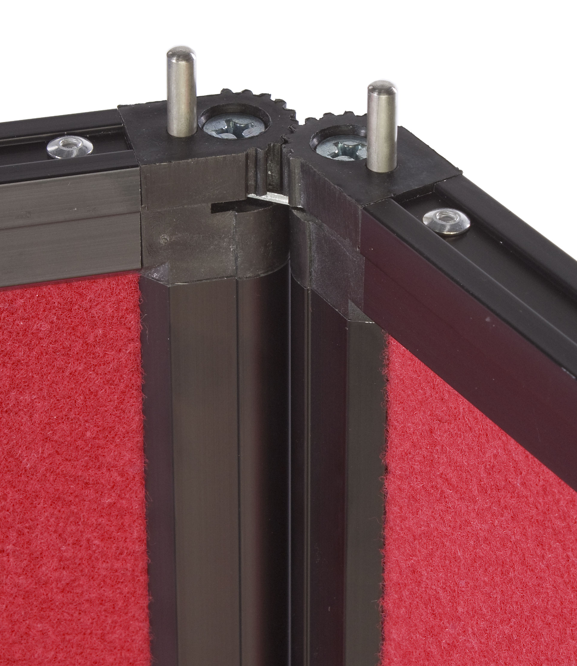 Portable Display Panel Includes Red Panel & 3 Custom Text Headers ...
