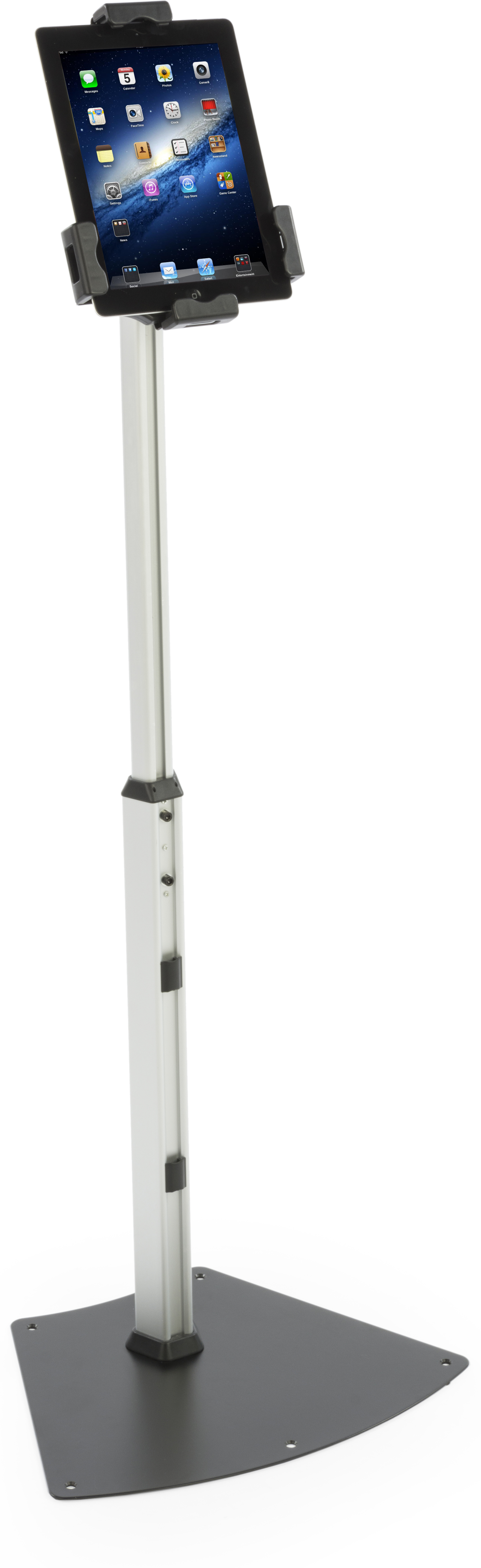 Universal Tablet Floor Stand | Height Adjustable | Displays2Go