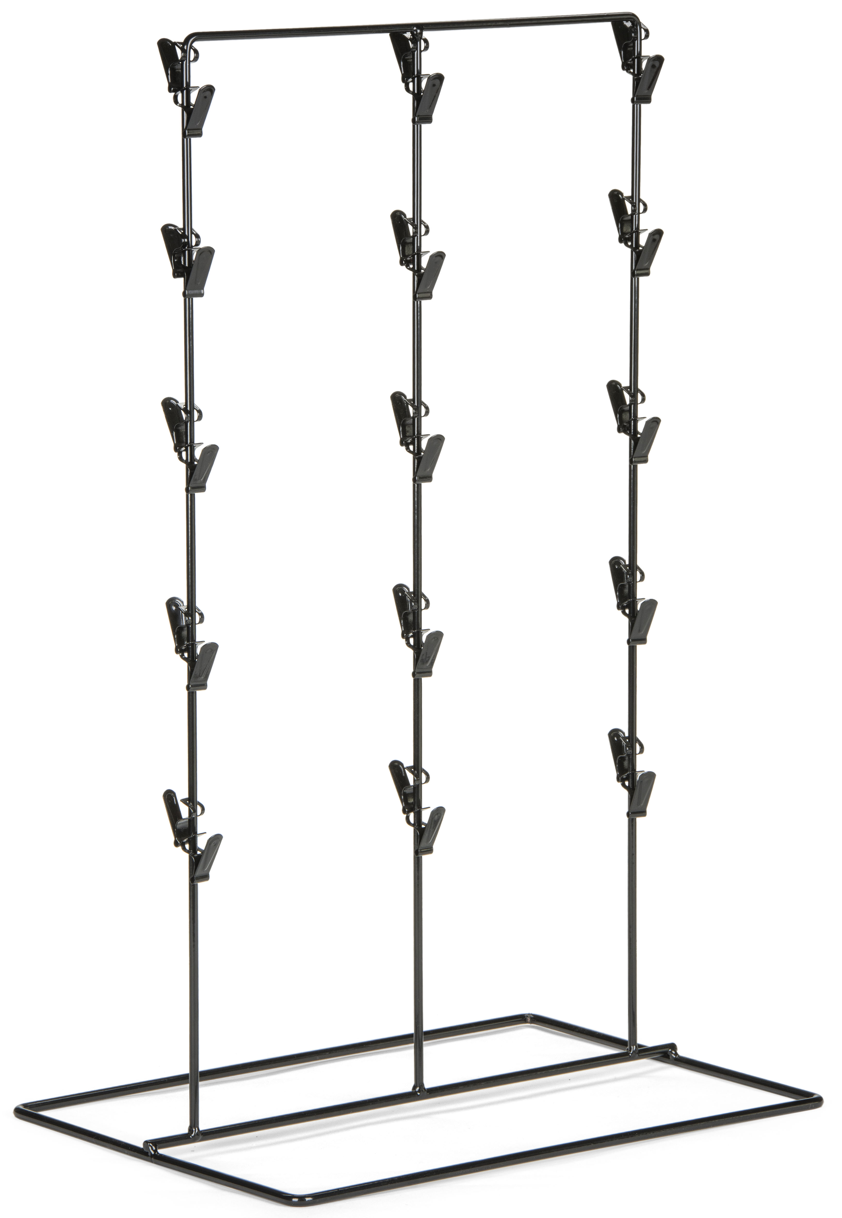 Merchandising Hangers | Double Sided Display w/ 30 Clamps | Displays2Go