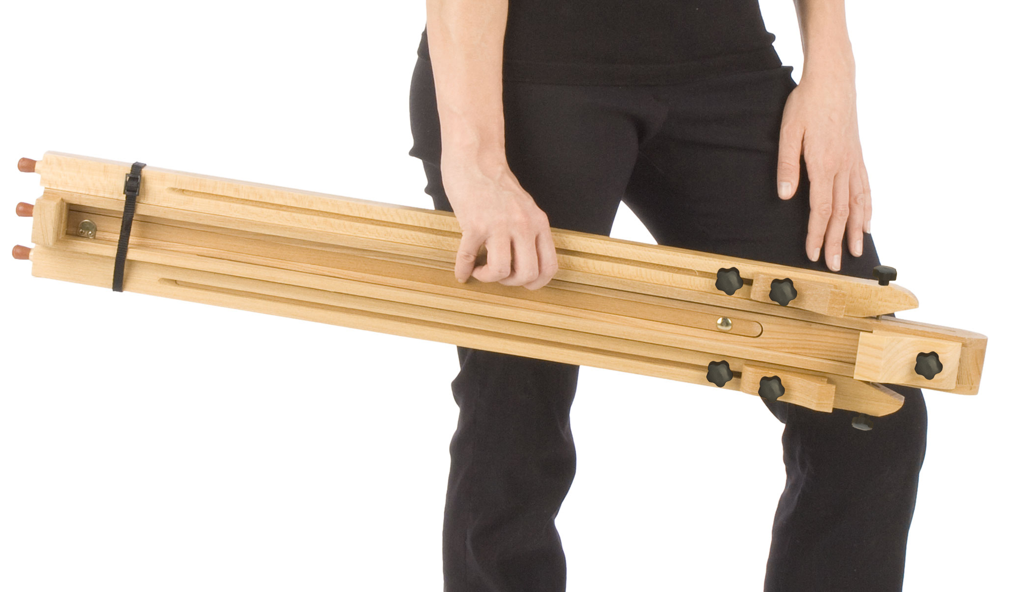 Portable Travel Easels - Adjustable w/ Beech Finish | Displays2Go