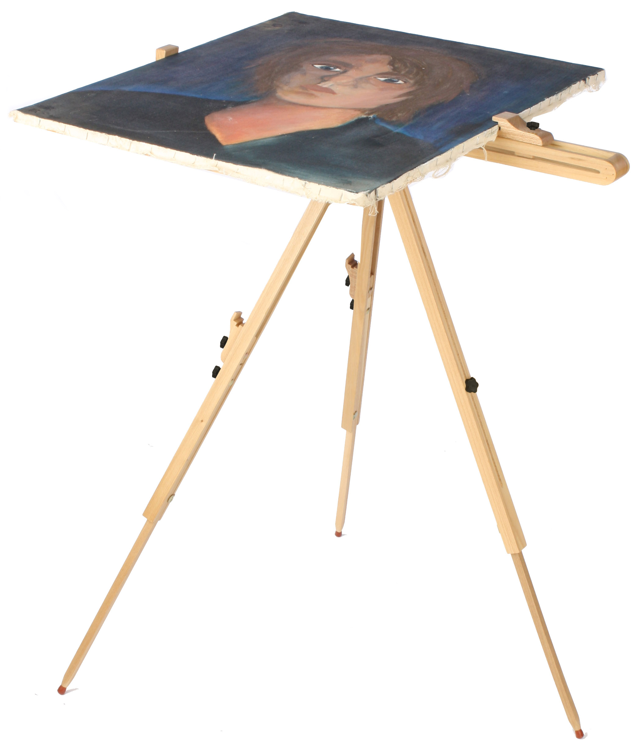 Portable Travel Easels - Adjustable w/ Beech Finish | Displays2Go