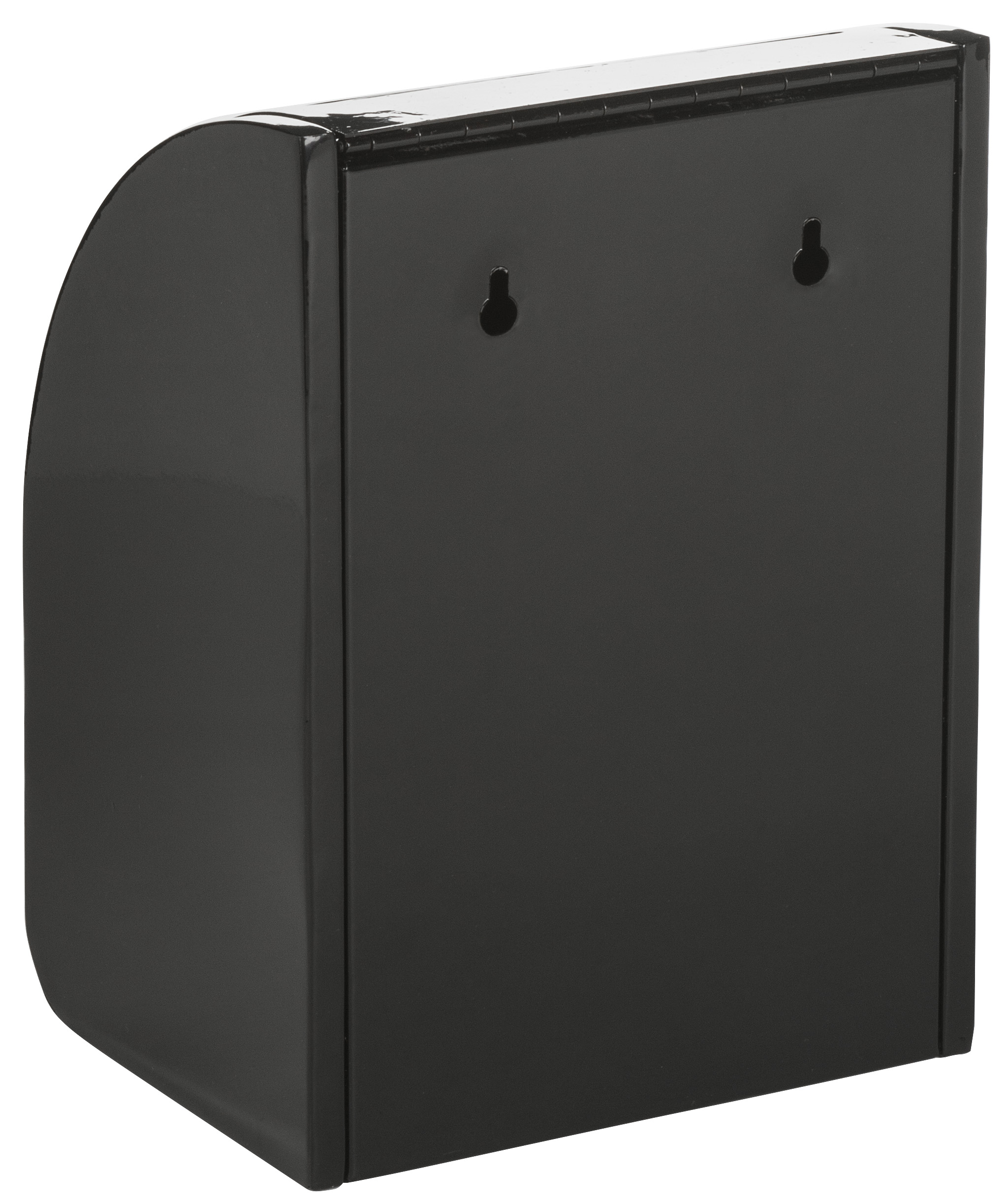 Black Drop Box with Front Door | Key Lock Entry | Displays2Go