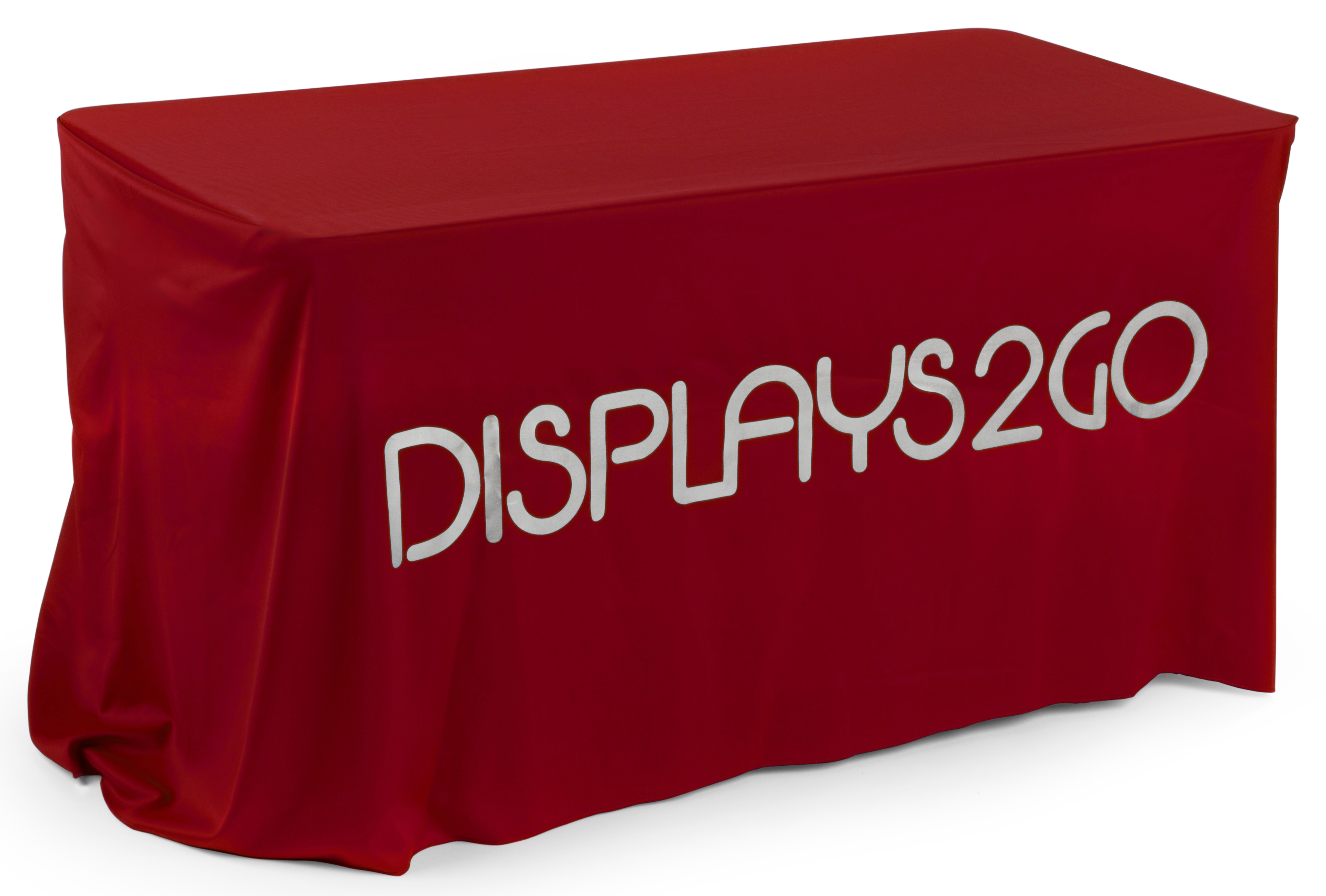 Modern Branded Table Cover | Hook-and-Loop Strips | Displays2Go