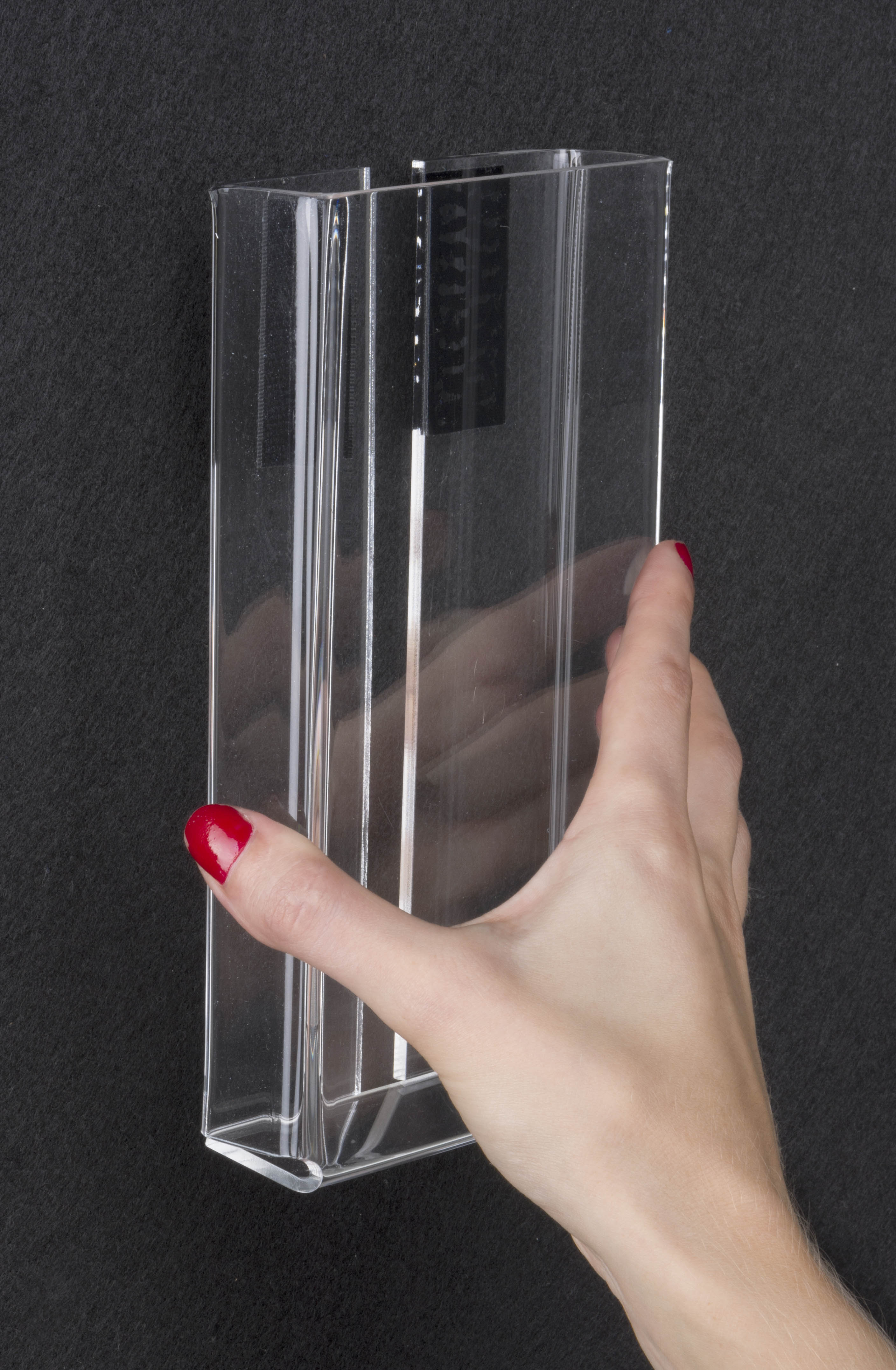 Hook & Loop Brochure Holder w/ 4" Wide Hanging Design | Displays2Go