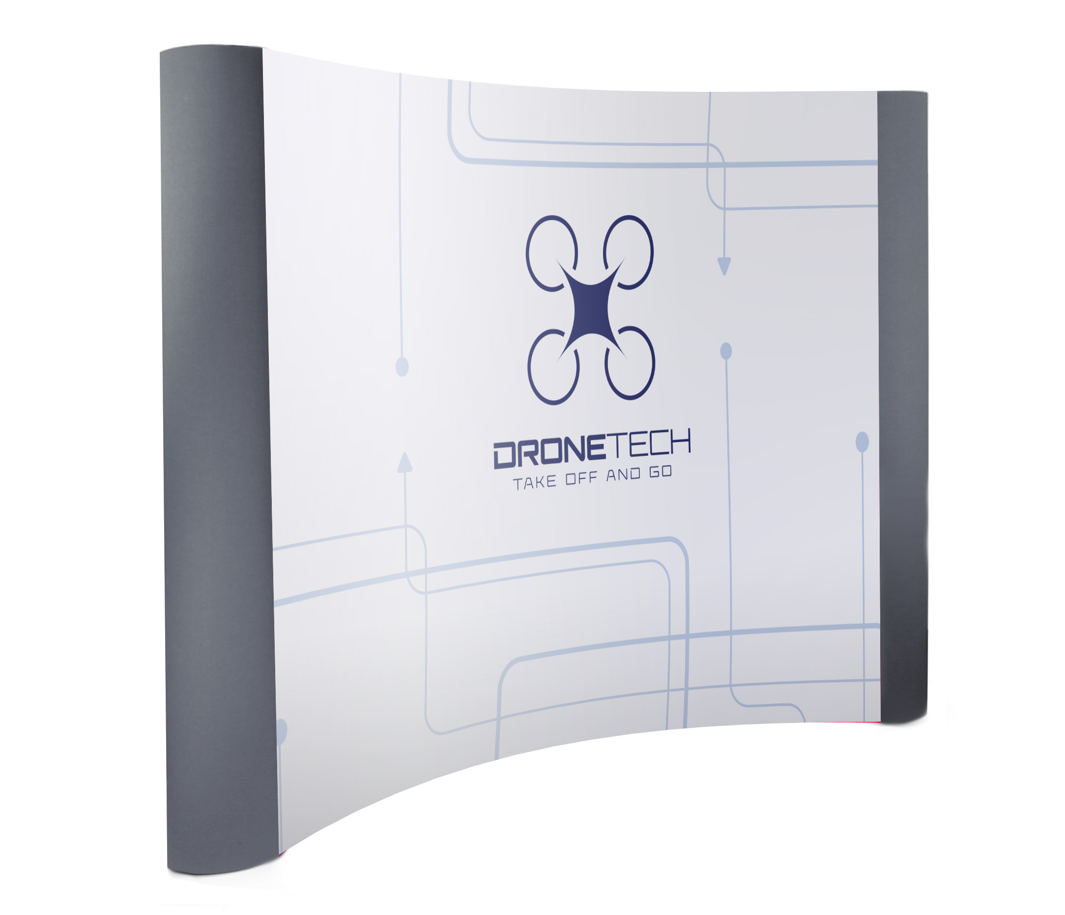 10’ Expo Pop Up | Plastic Carrying Case | Displays2Go