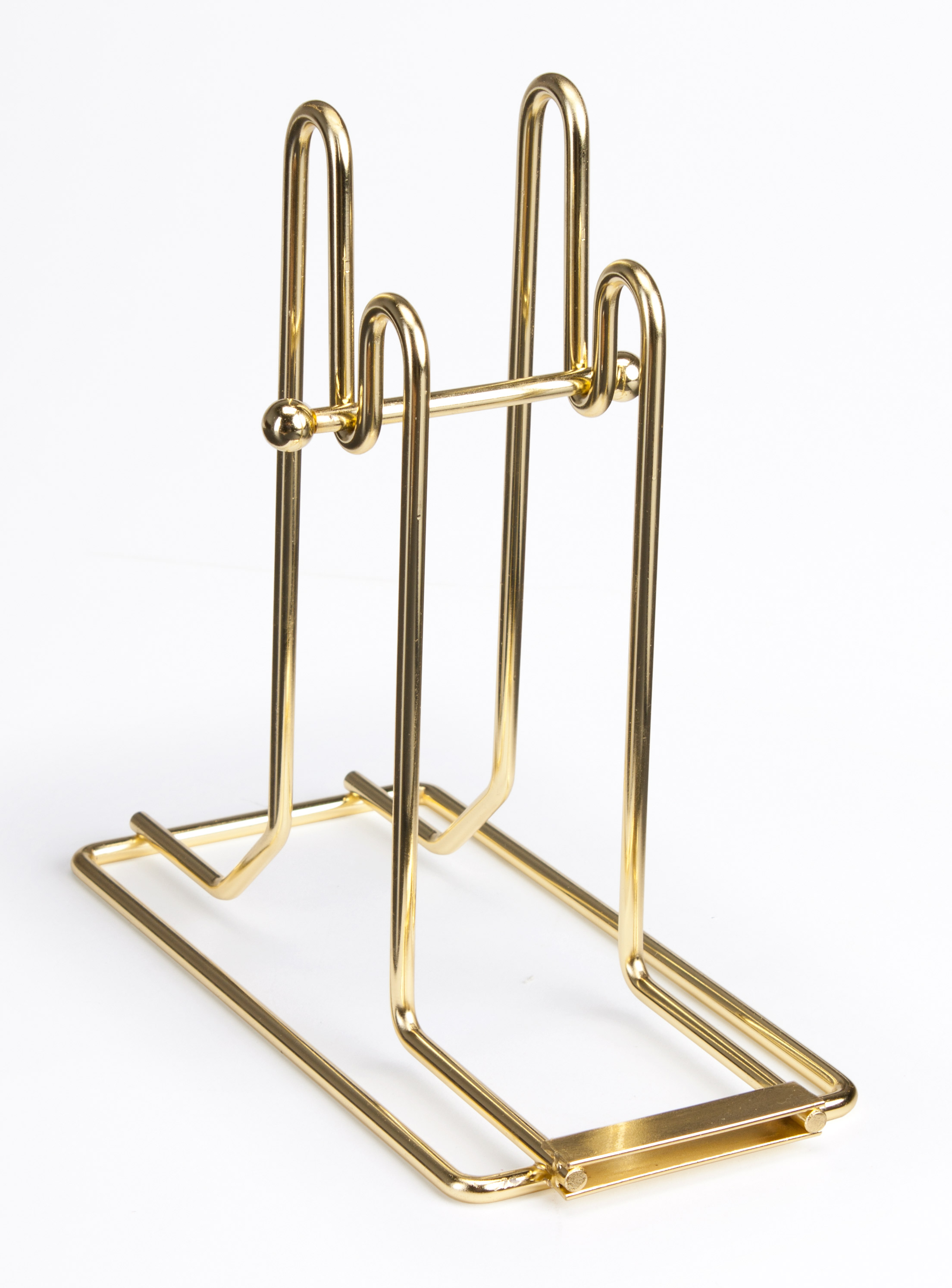 Raffle Ticket Holder Stand | Brass Plated Countertop Dispenser ...