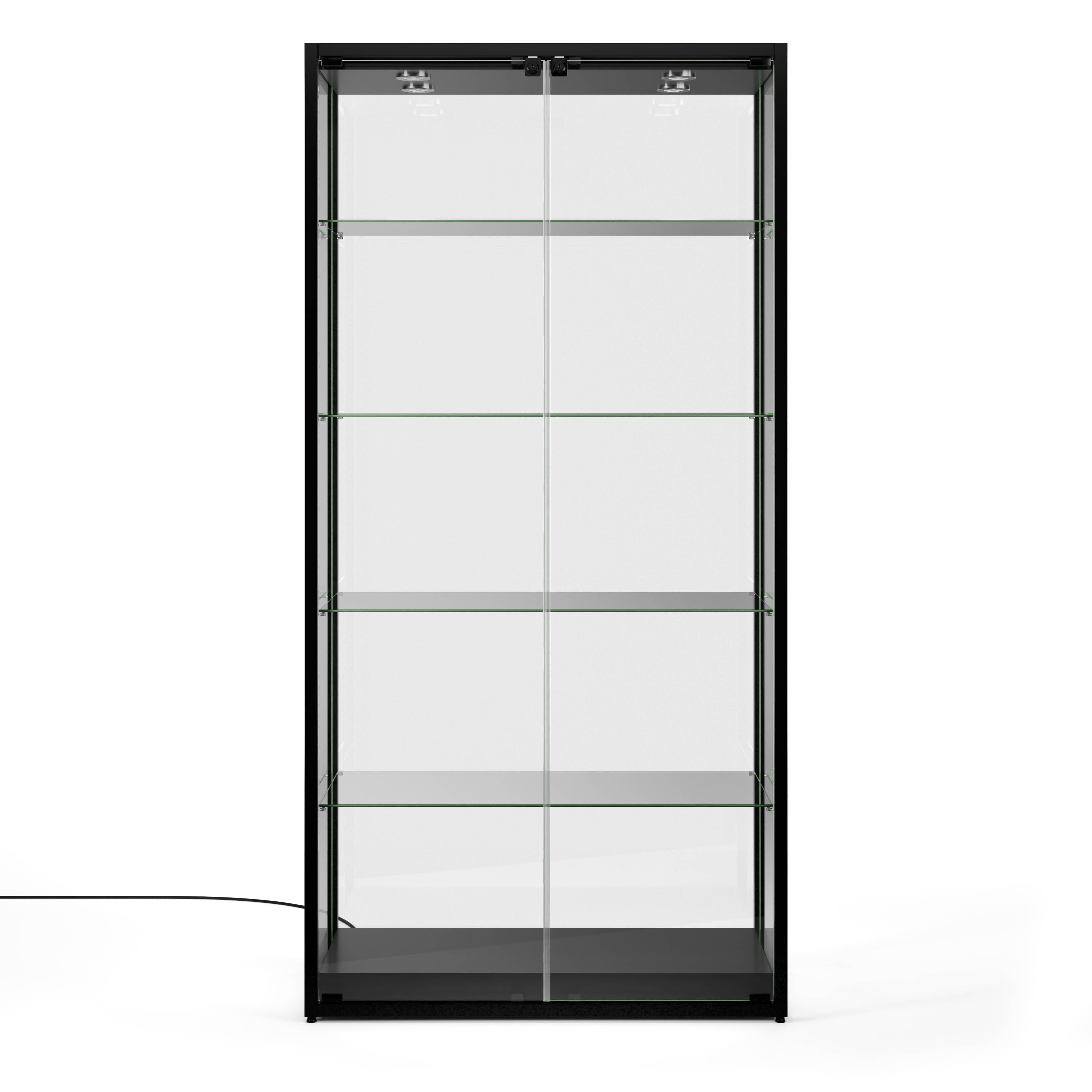 Locking Glass Display Cabinet | Adjustable Shelves | Displays2Go