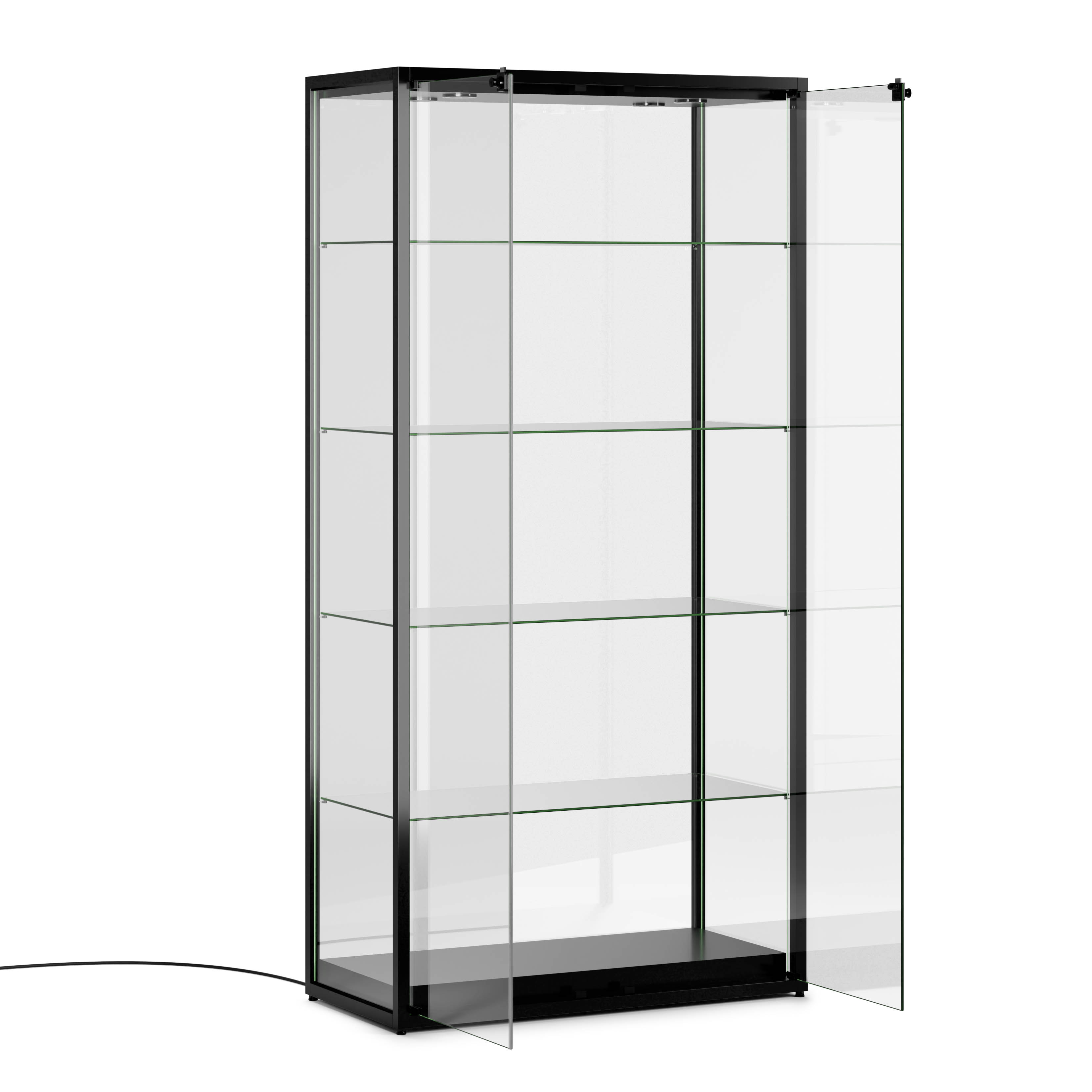 Locking Glass Display Cabinet | Adjustable Shelves | Displays2Go