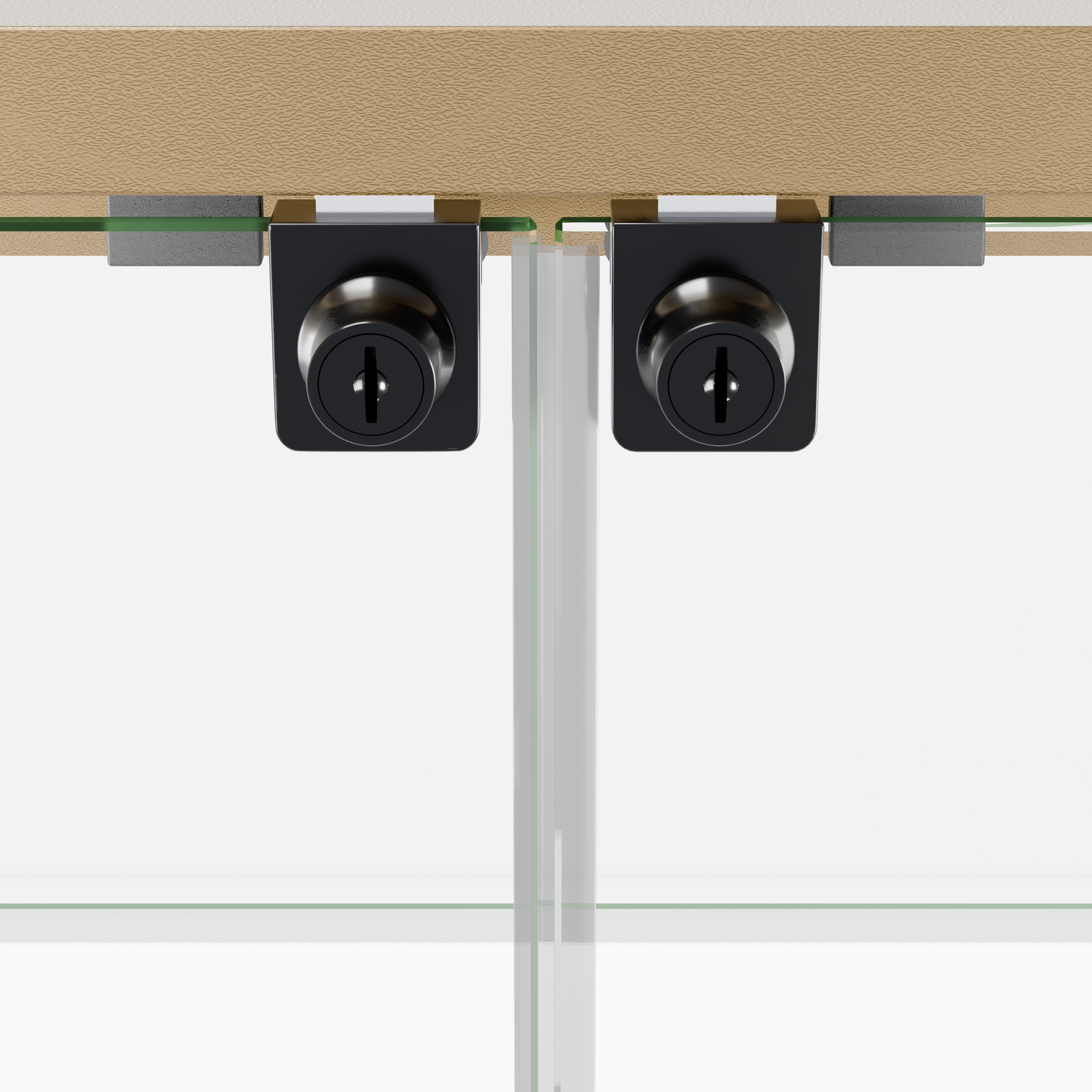 Locking Glass Display Cabinet | Adjustable Shelves | Displays2Go