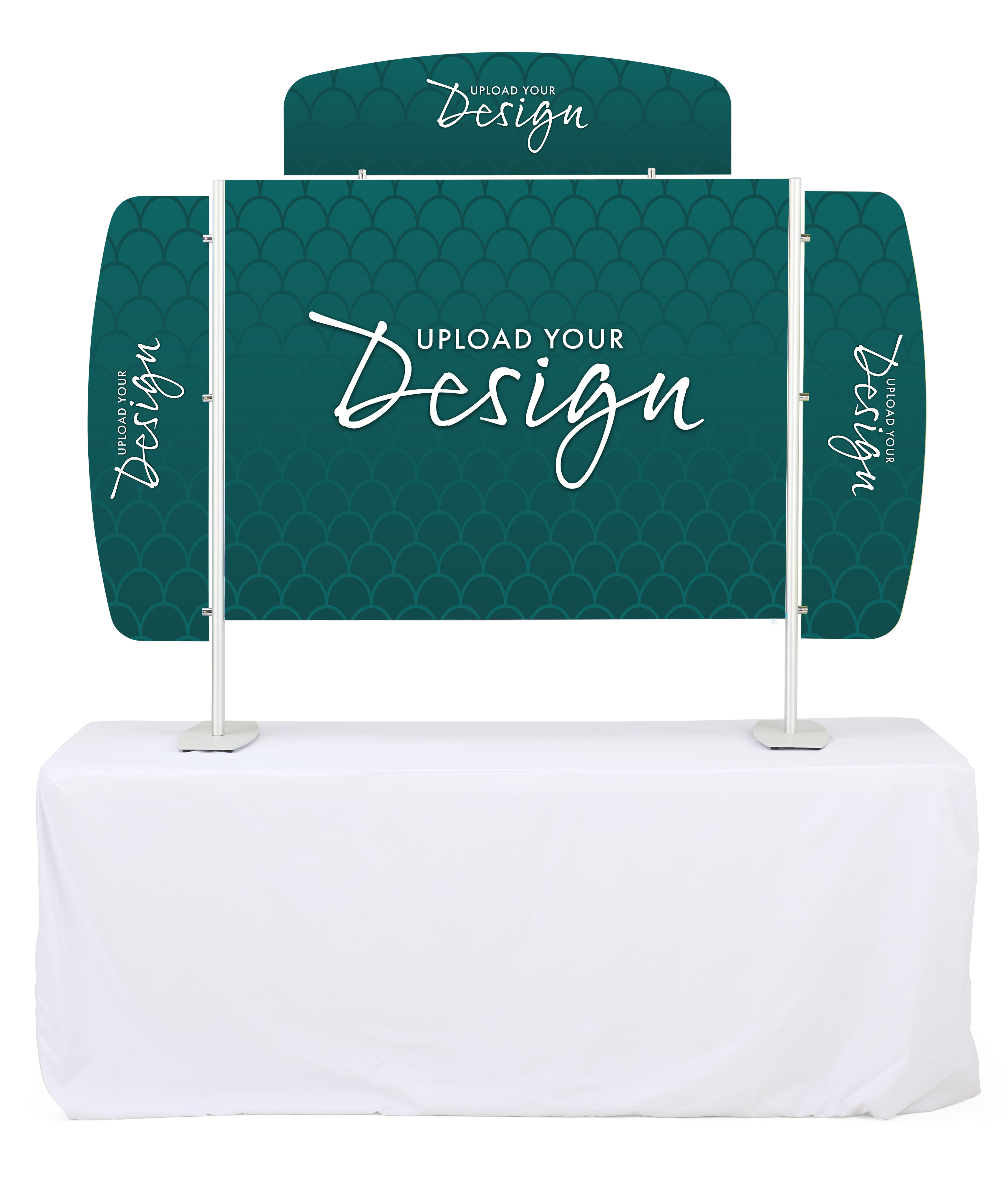 Trade Show Tabletop Display | Double-Sided Custom SEG Graphics ...