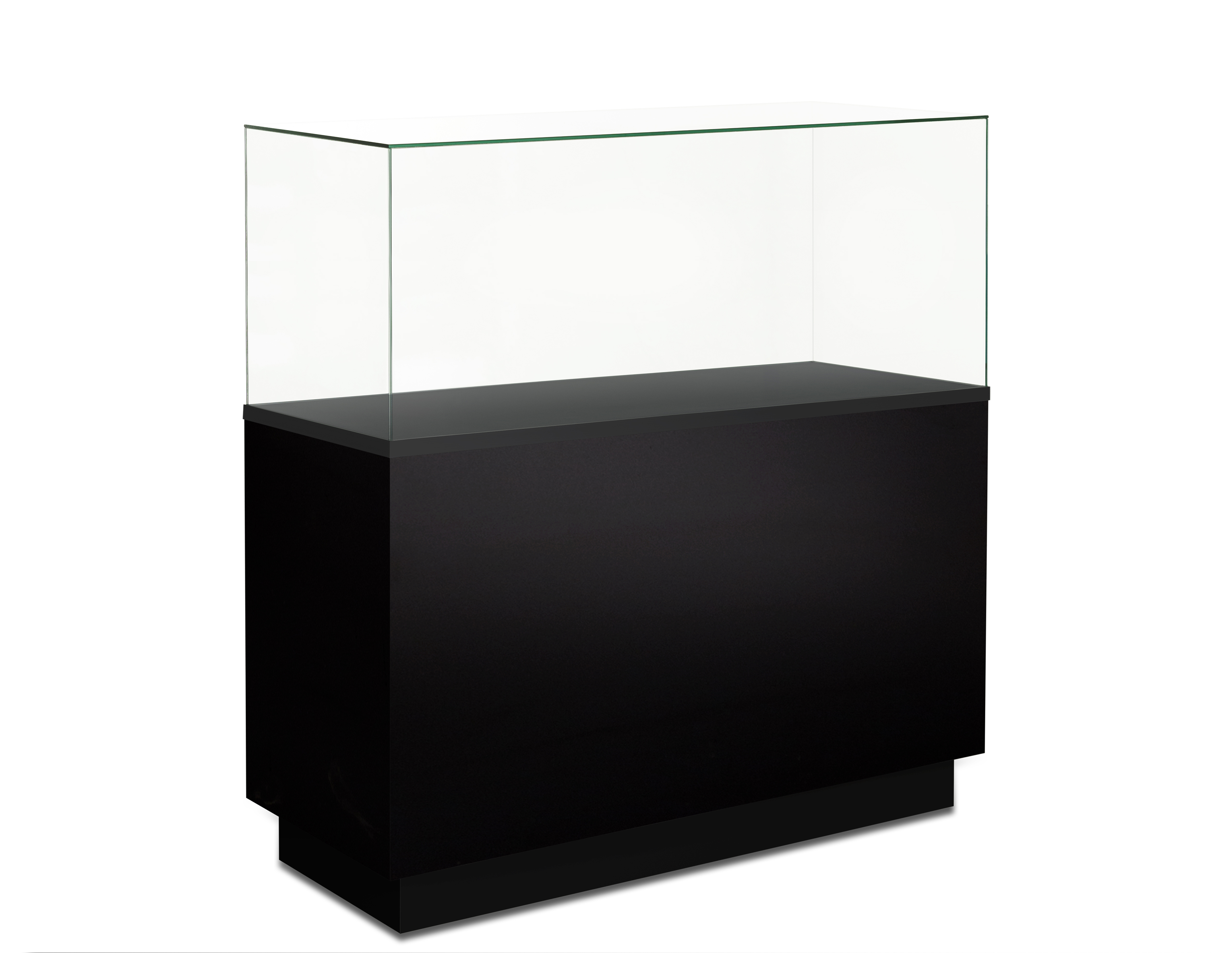 Frameless Glass Display Cabinet | Pneumatic Locking System | Displays2Go